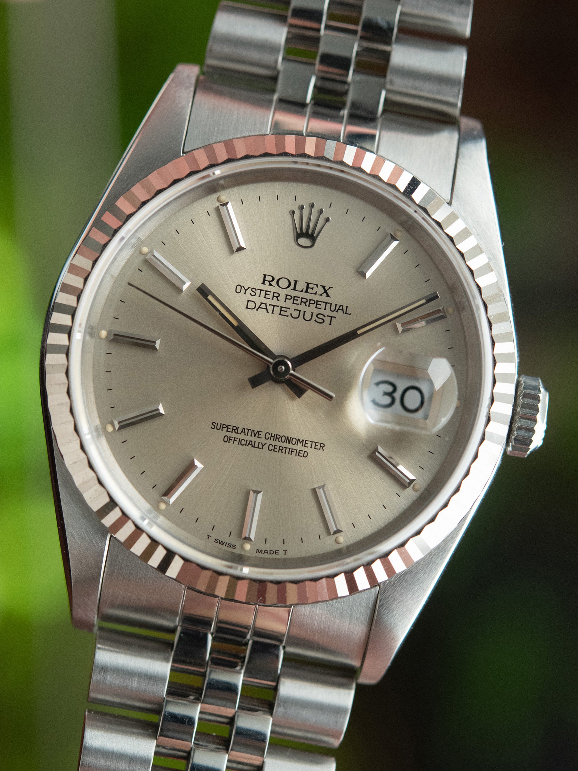 *MINT* 1991 Rolex Datejust (Ref. 16234) Silver Dial