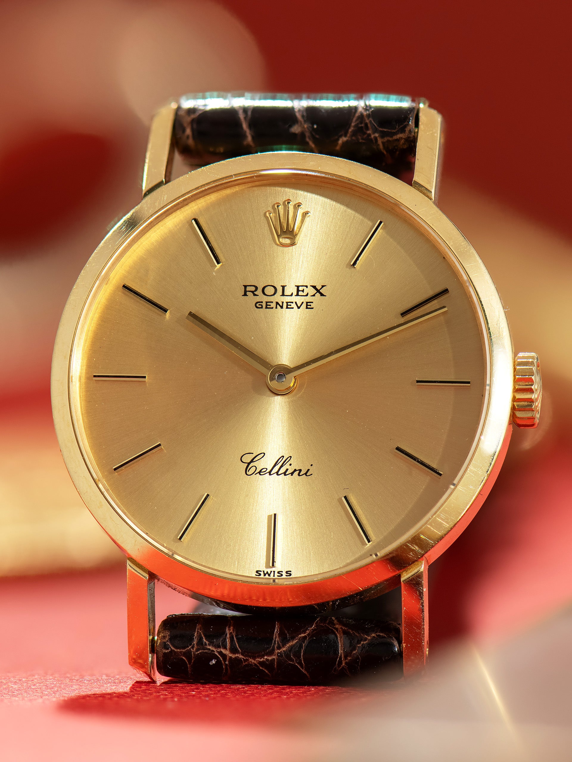 *Unpolished* 1995 Rolex Ladies Cellini 18K YG (Ref. 4109)