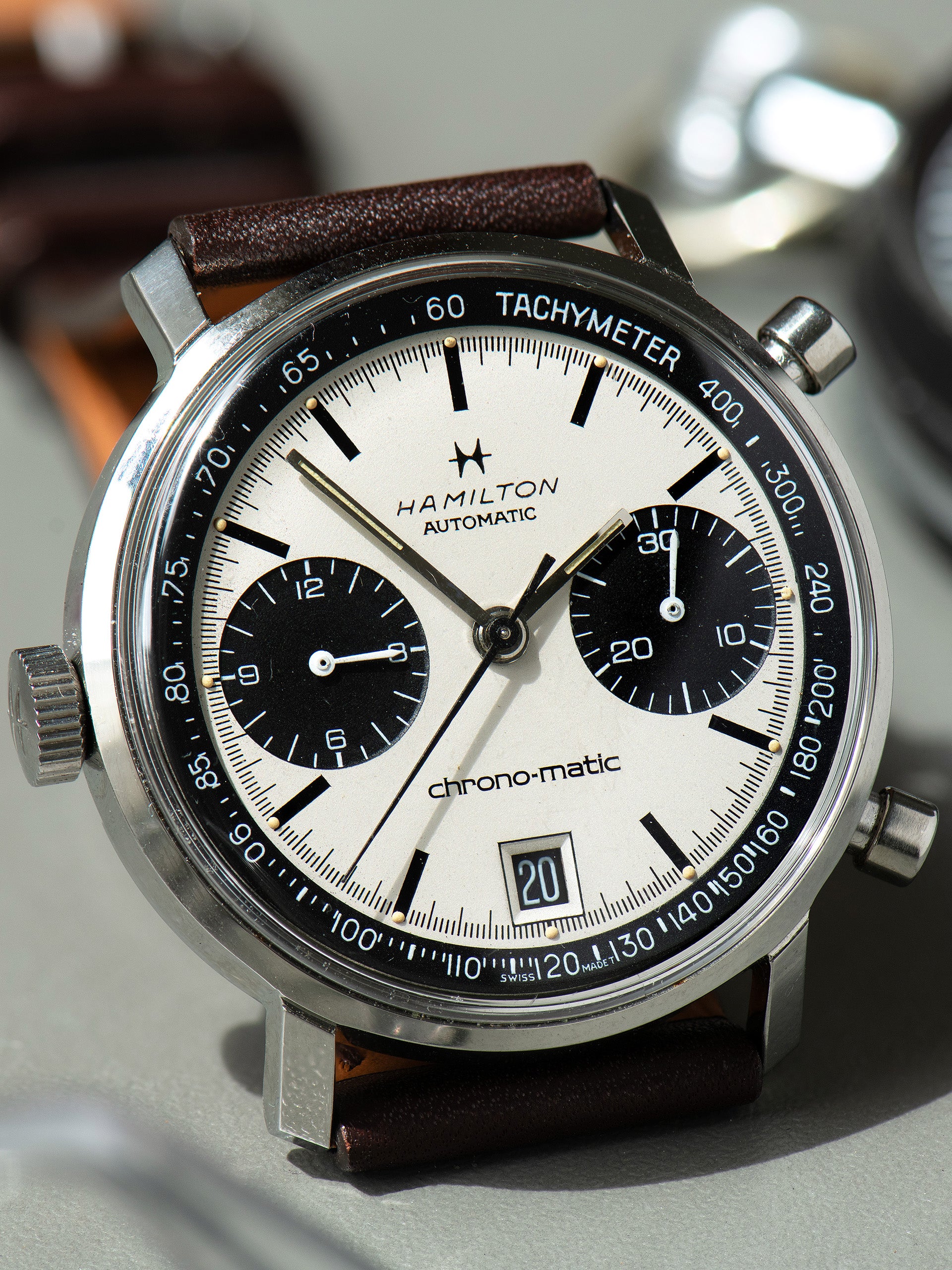 1969 Hamilton Chrono-Matic (Ref. 11002-3) 'Cal. 11' Panda Dial