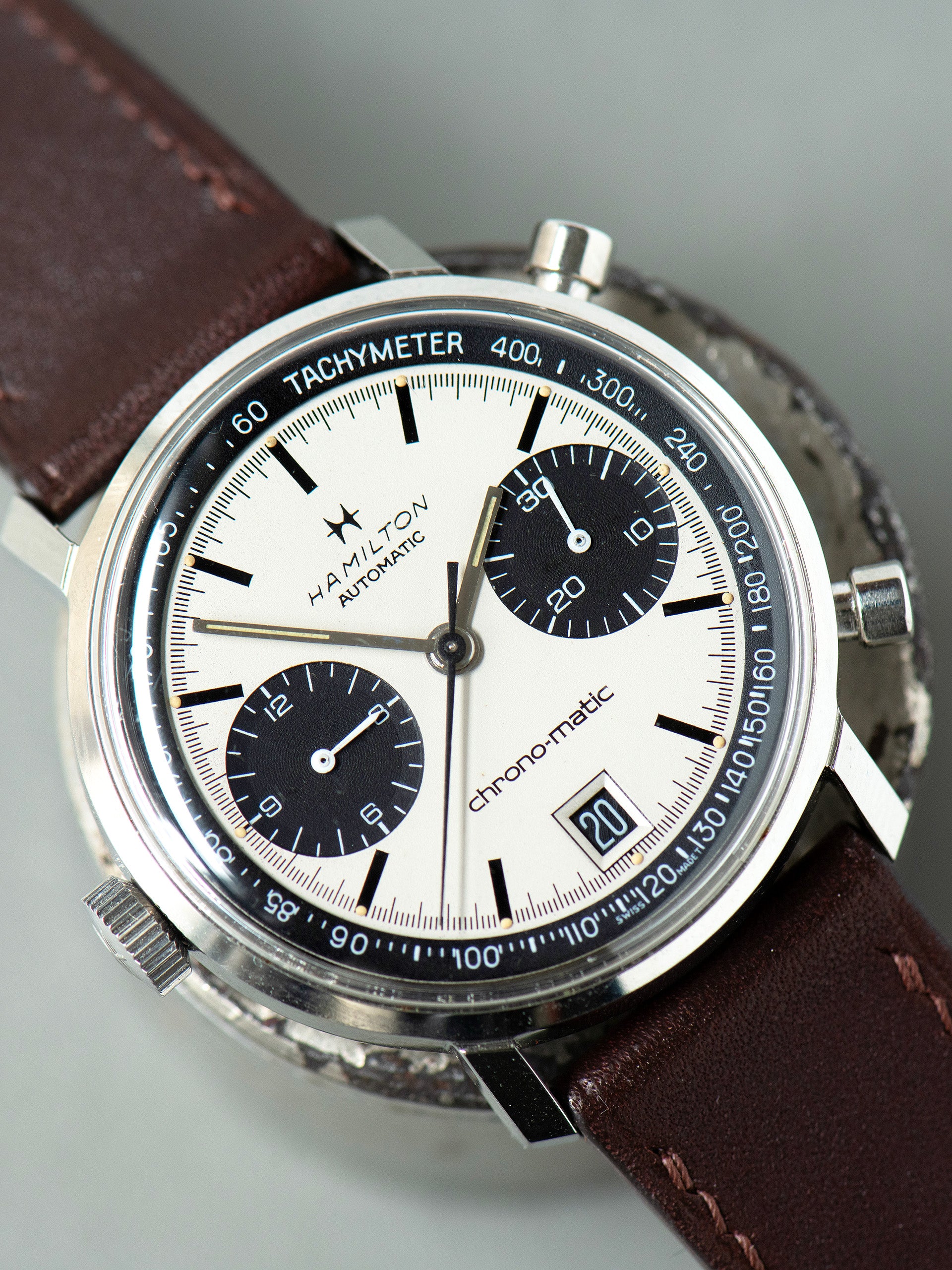 1969 Hamilton Chrono-Matic (Ref. 11002-3) 'Cal. 11' Panda Dial
