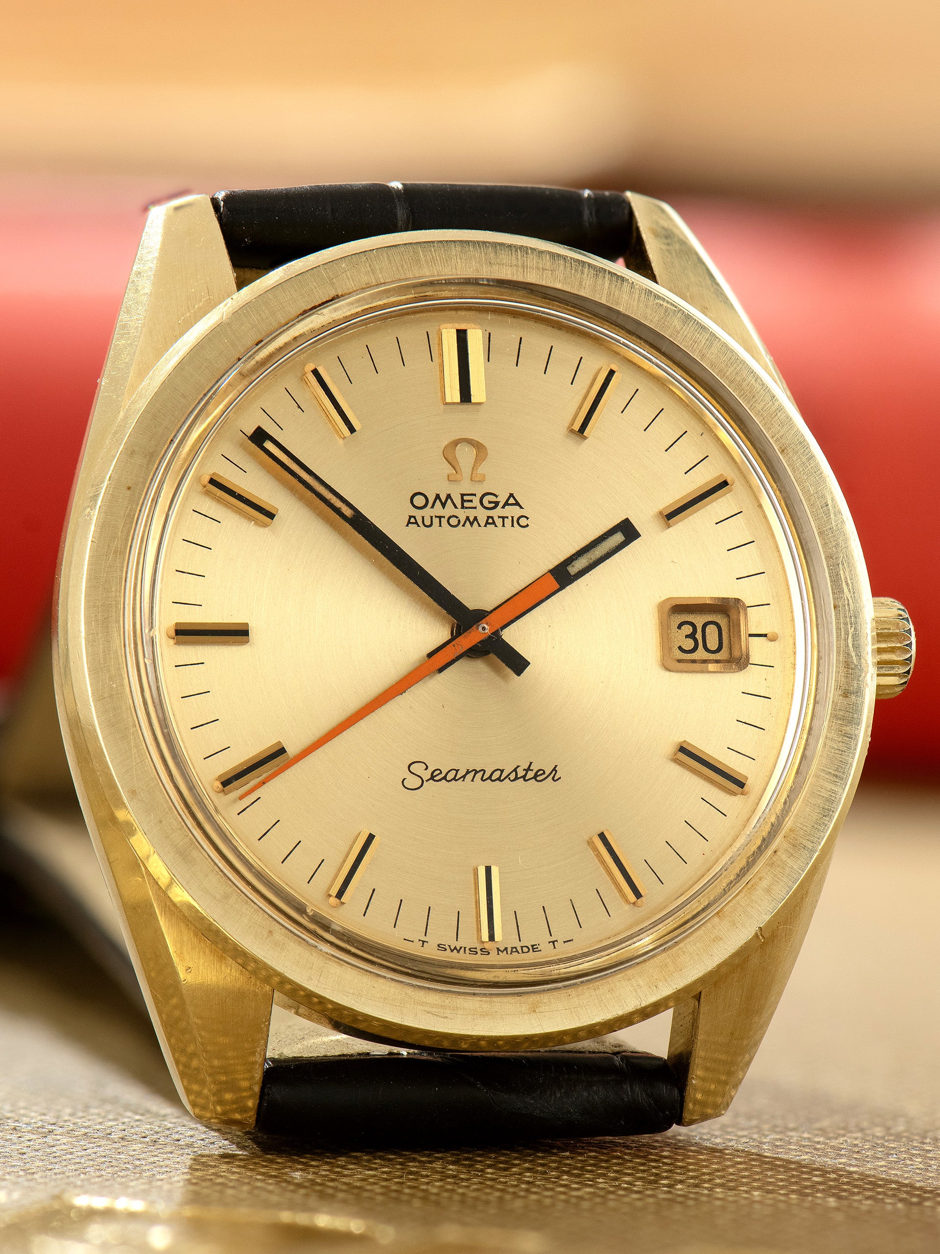 1967 Omega Seamaster Automatic Gold Cap (Ref. 166.028) 'Cal. 563' "Ora
