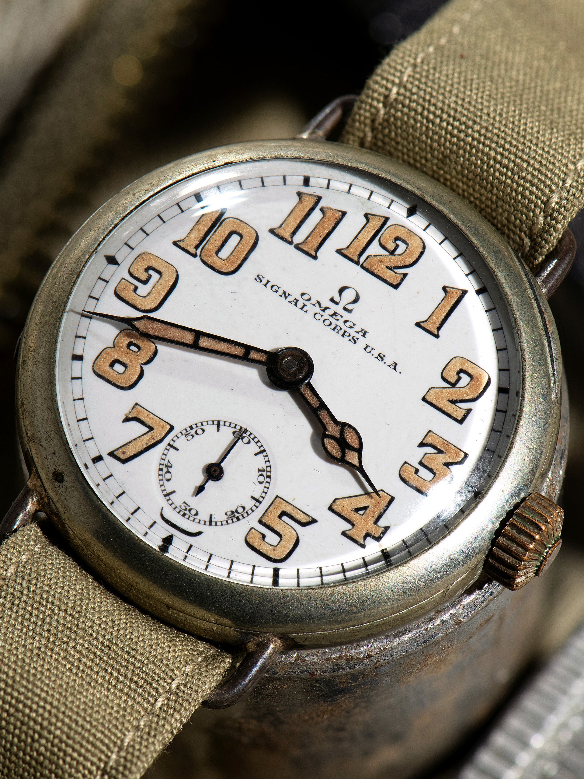 1916 Omega "Signal Corps. USA" Military Trench Watch