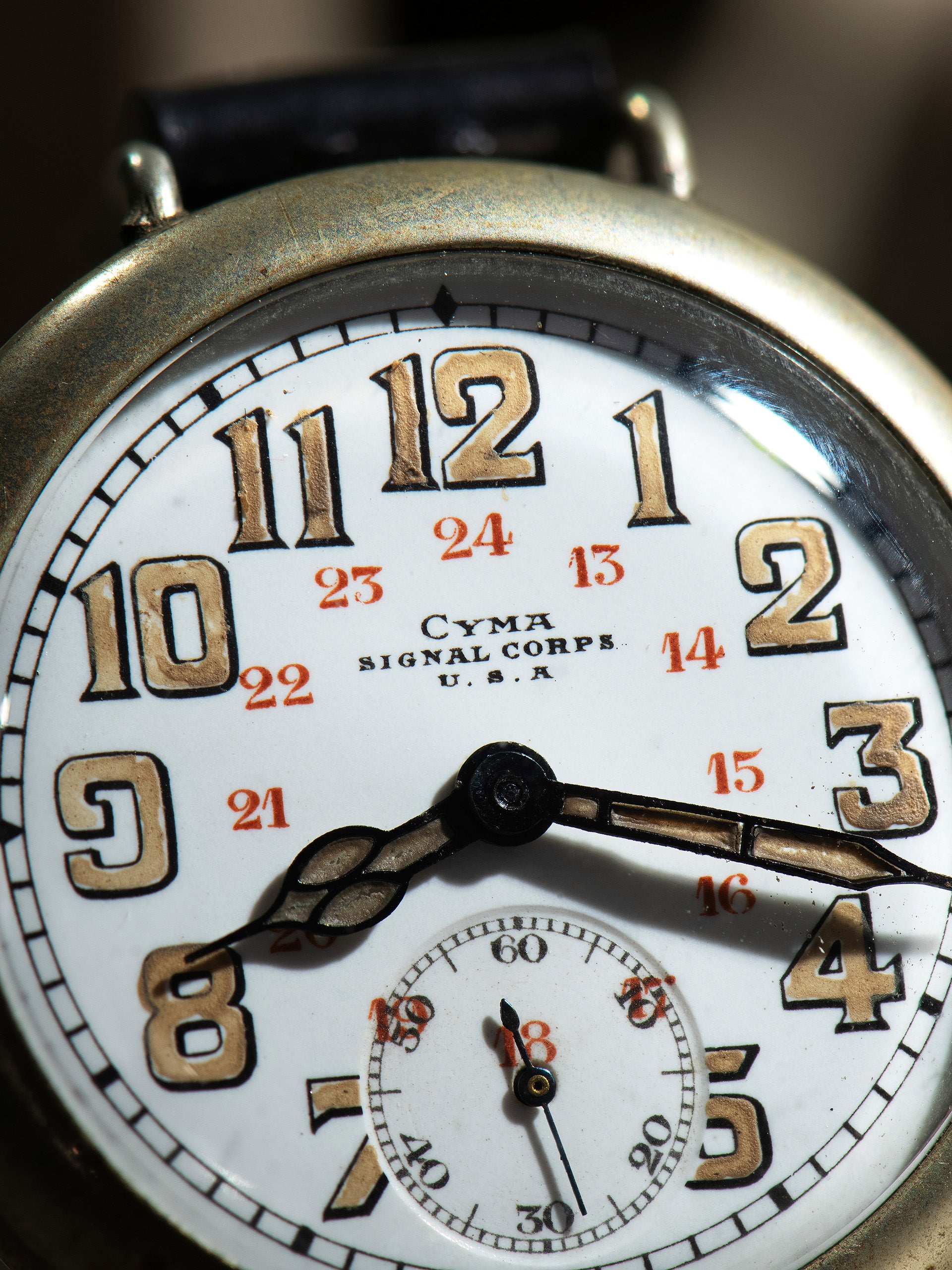 1916 Cyma "Signal Corps. USA" Military Trench Watch