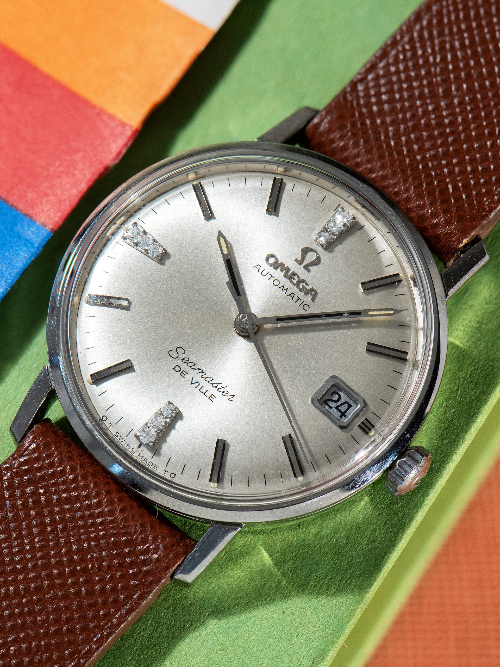 1971 Omega Seamaster De Ville Automatic (Ref. 166.030) Silver "Sigma"