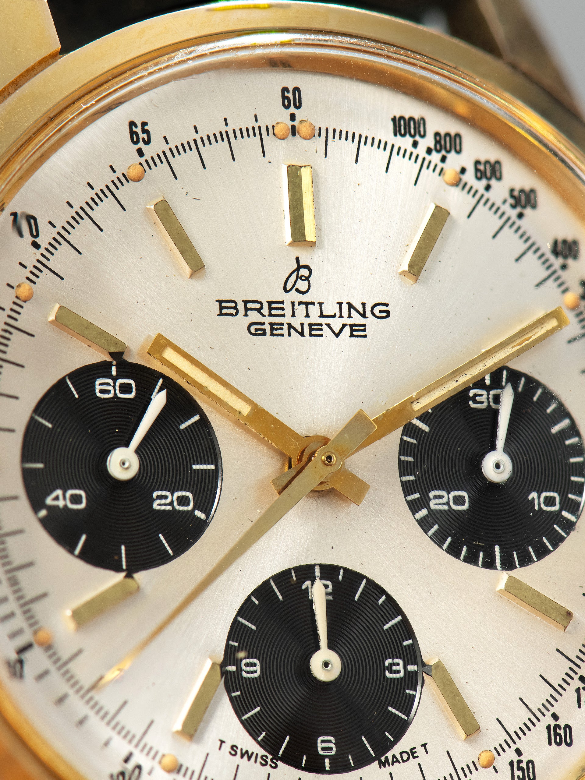 1974 Breitling Top Time Chronograph Gold-Plated (Ref. 815) "Long Playi