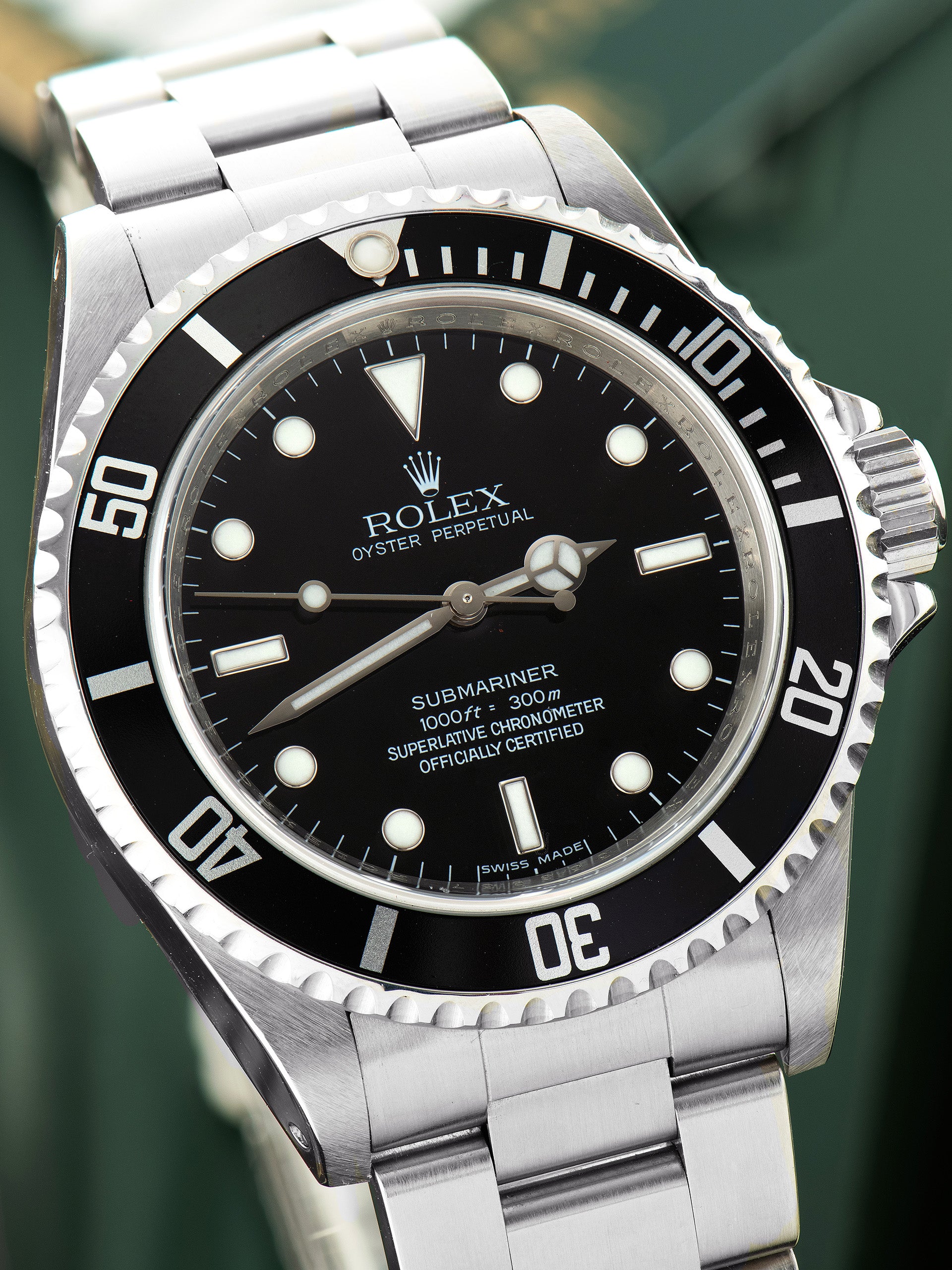 2009 Rolex Submariner (Ref. 14060M) 4-Line Dial W/ Full Set