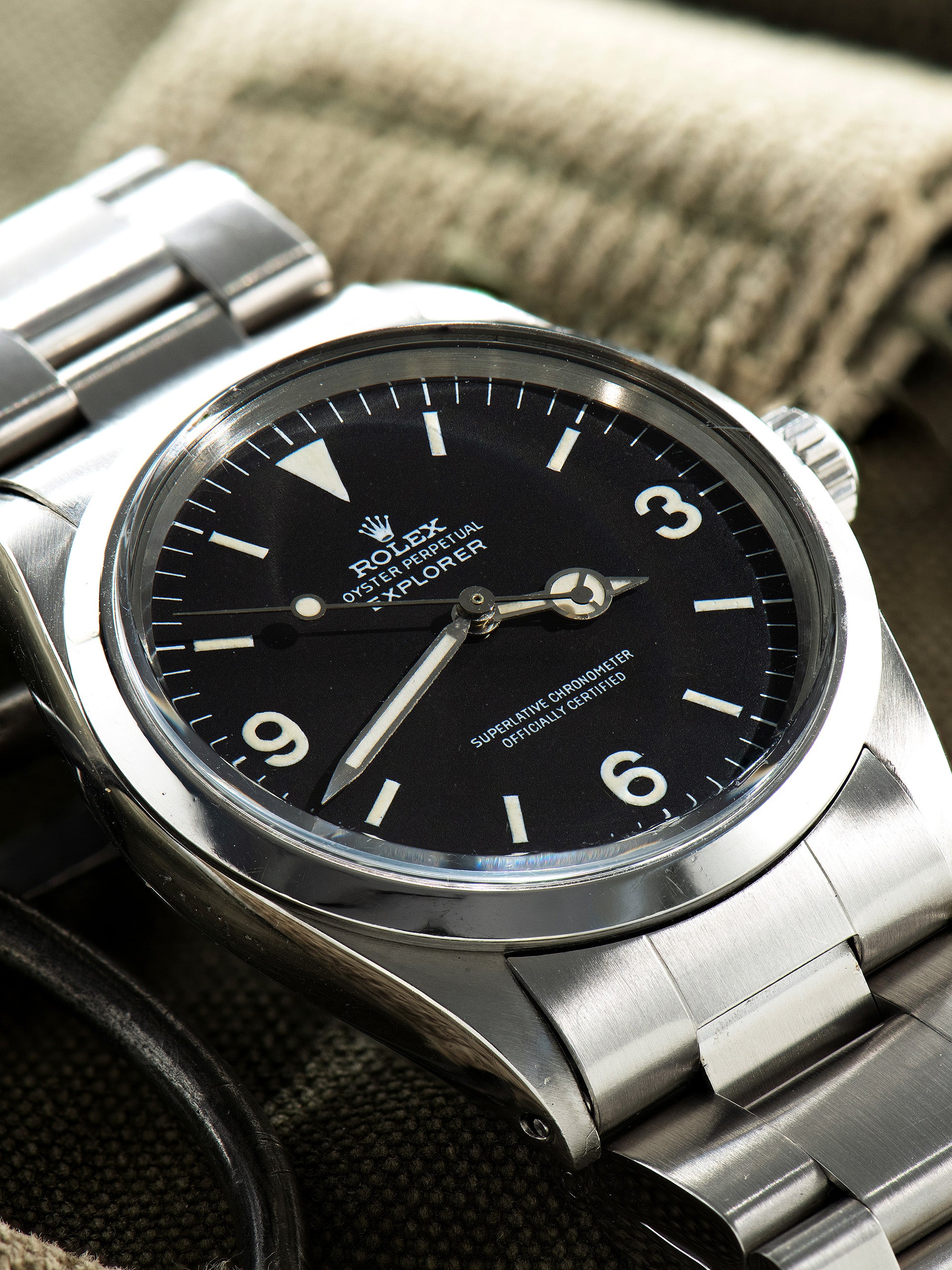 1967 Rolex Explorer I (Ref. 1016) Mk. I "Frog Foot" Dial