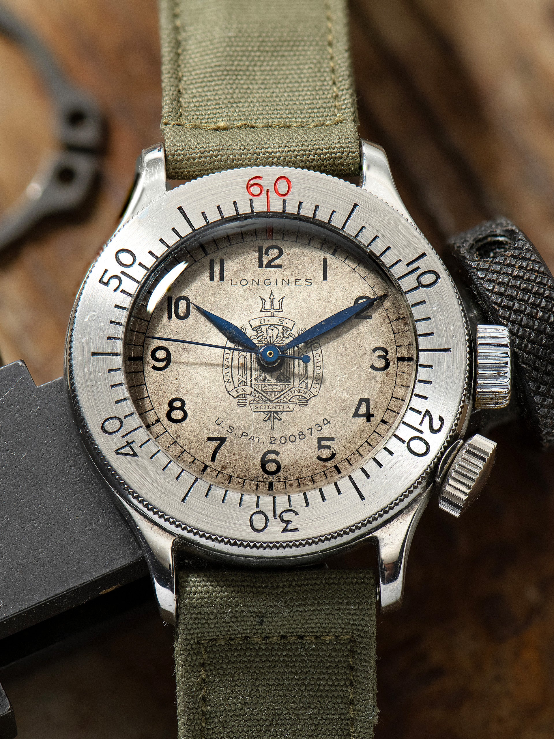 1937 Longines 'Weems' US Naval Academy Pilots Watch