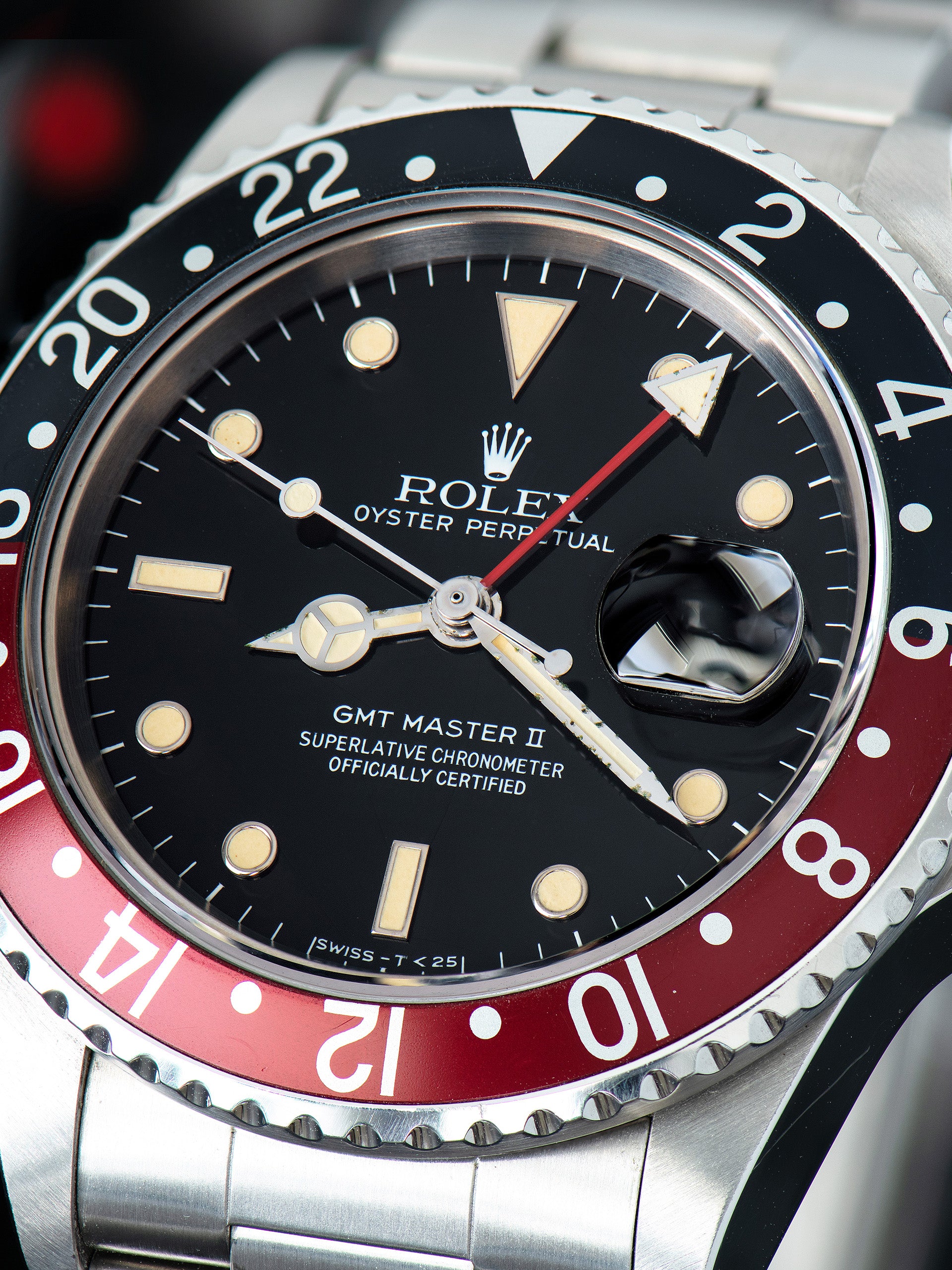 1984 Rolex GMT-Master II "Fat Lady" (Ref. 16760) Spider "No Date" Dial