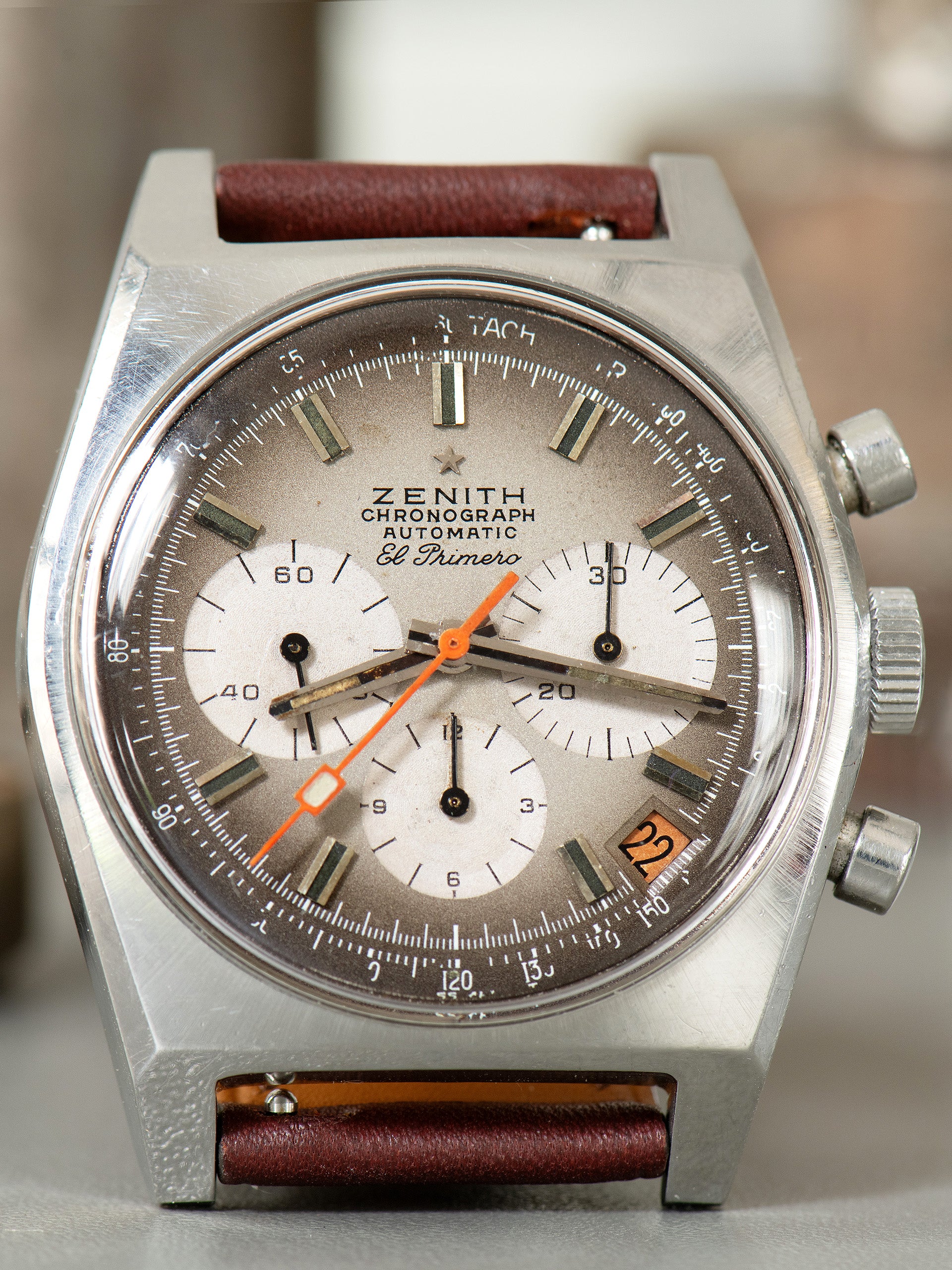 1970s Zenith El Primero Automatic Chronograph (Ref. A385)