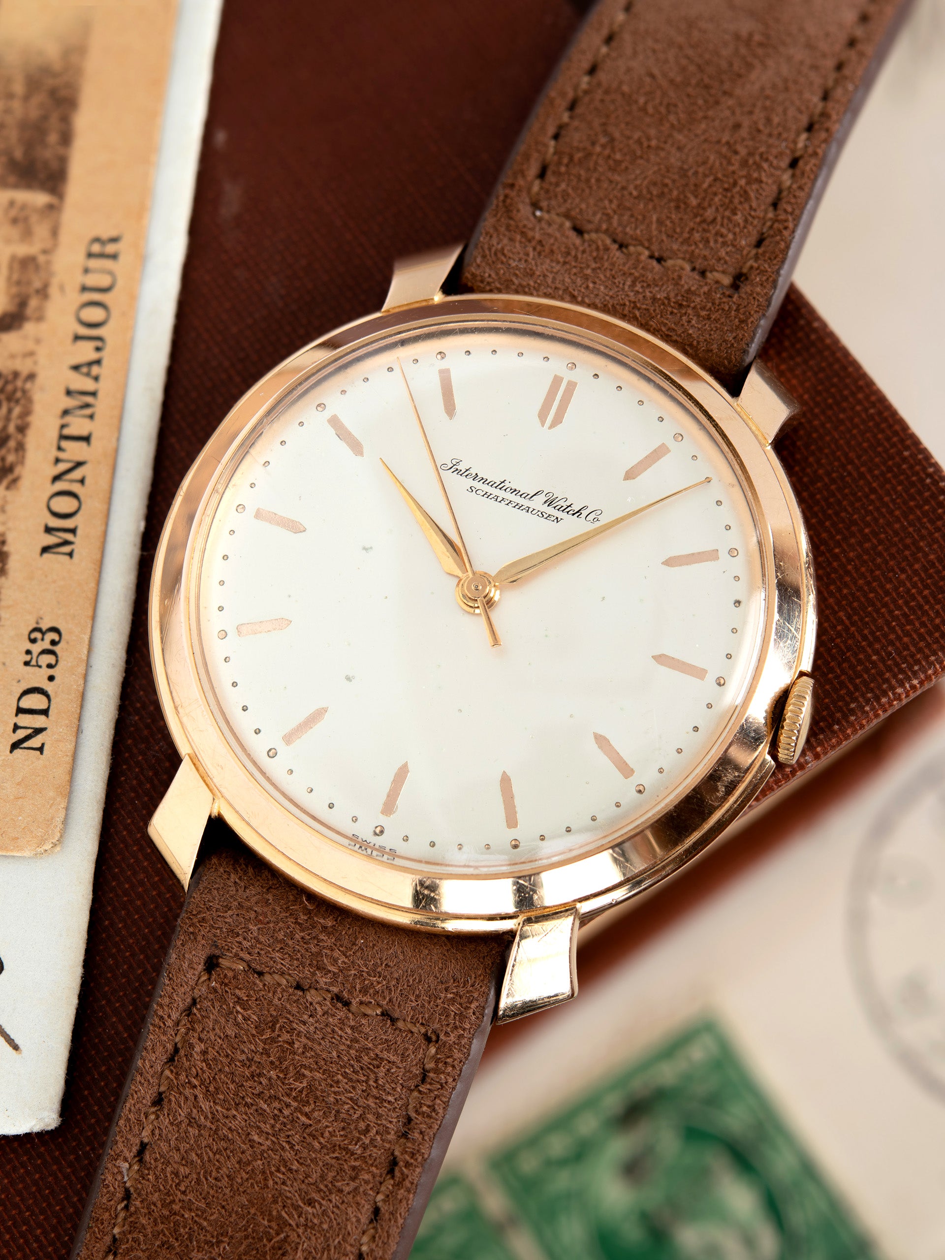 1950s IWC Oversized Calatrava 18K RG "Cal. 89"