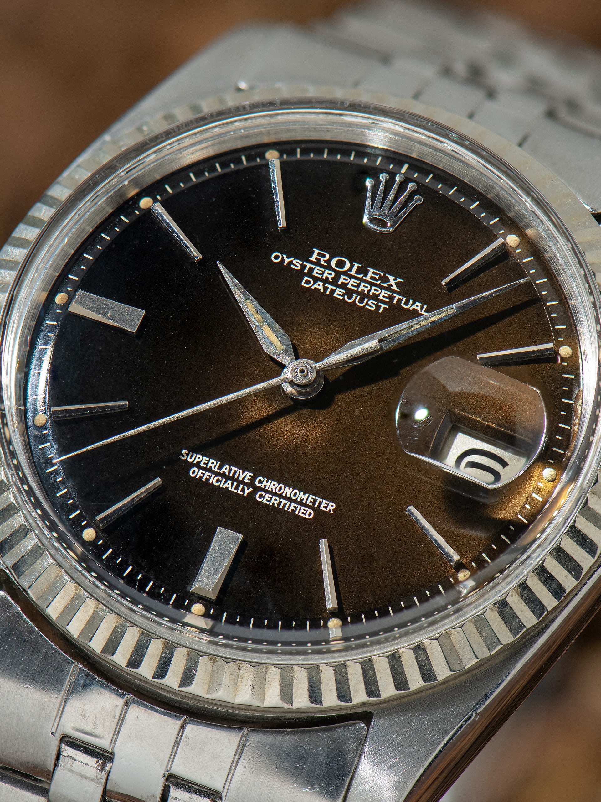 Tropical 1963 Rolex Datejust (Ref. 1601) Gilt Dial