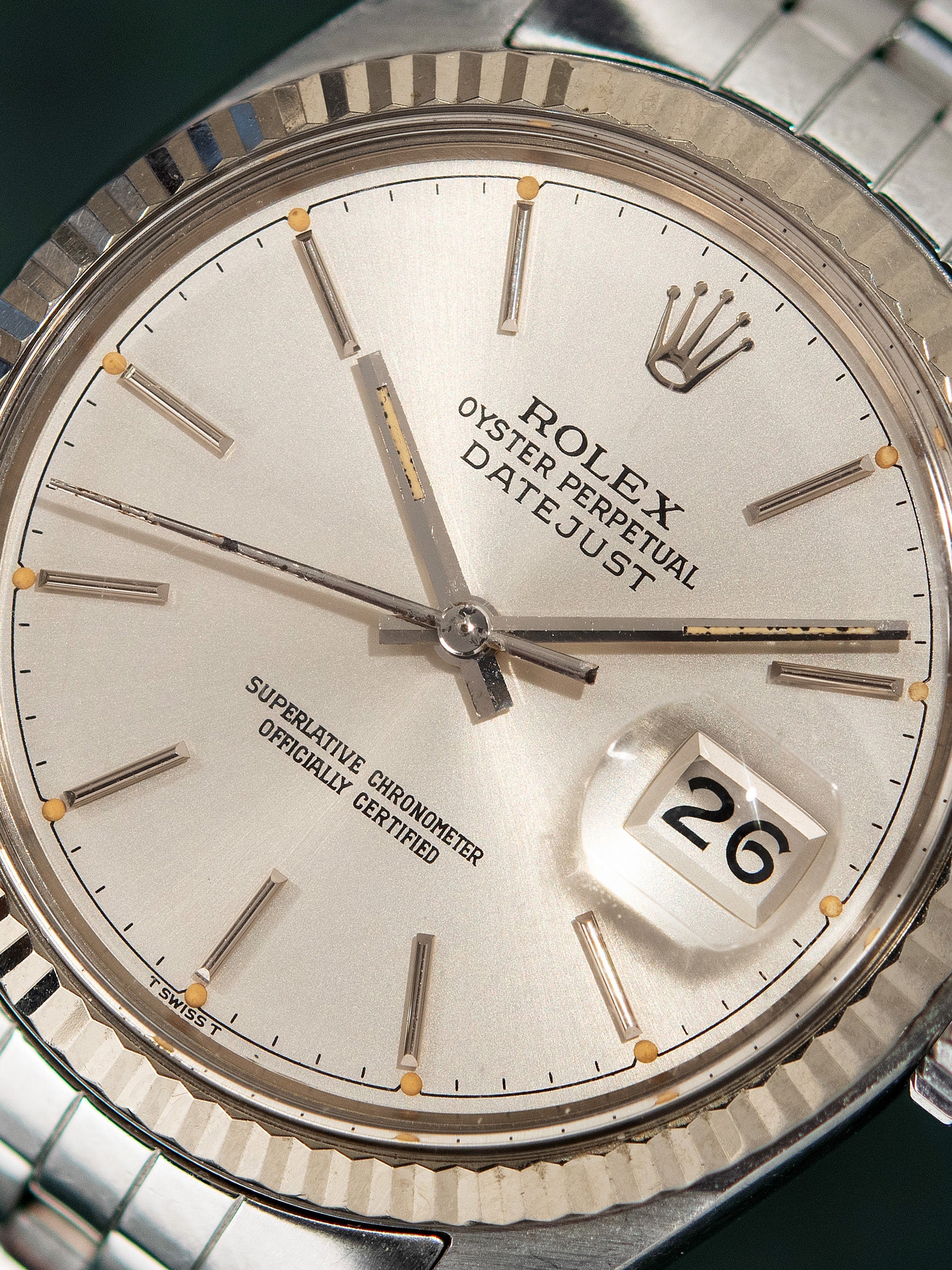 1979 Rolex Datejust (Ref. 16014) Silver "Chapter Ring" Dial