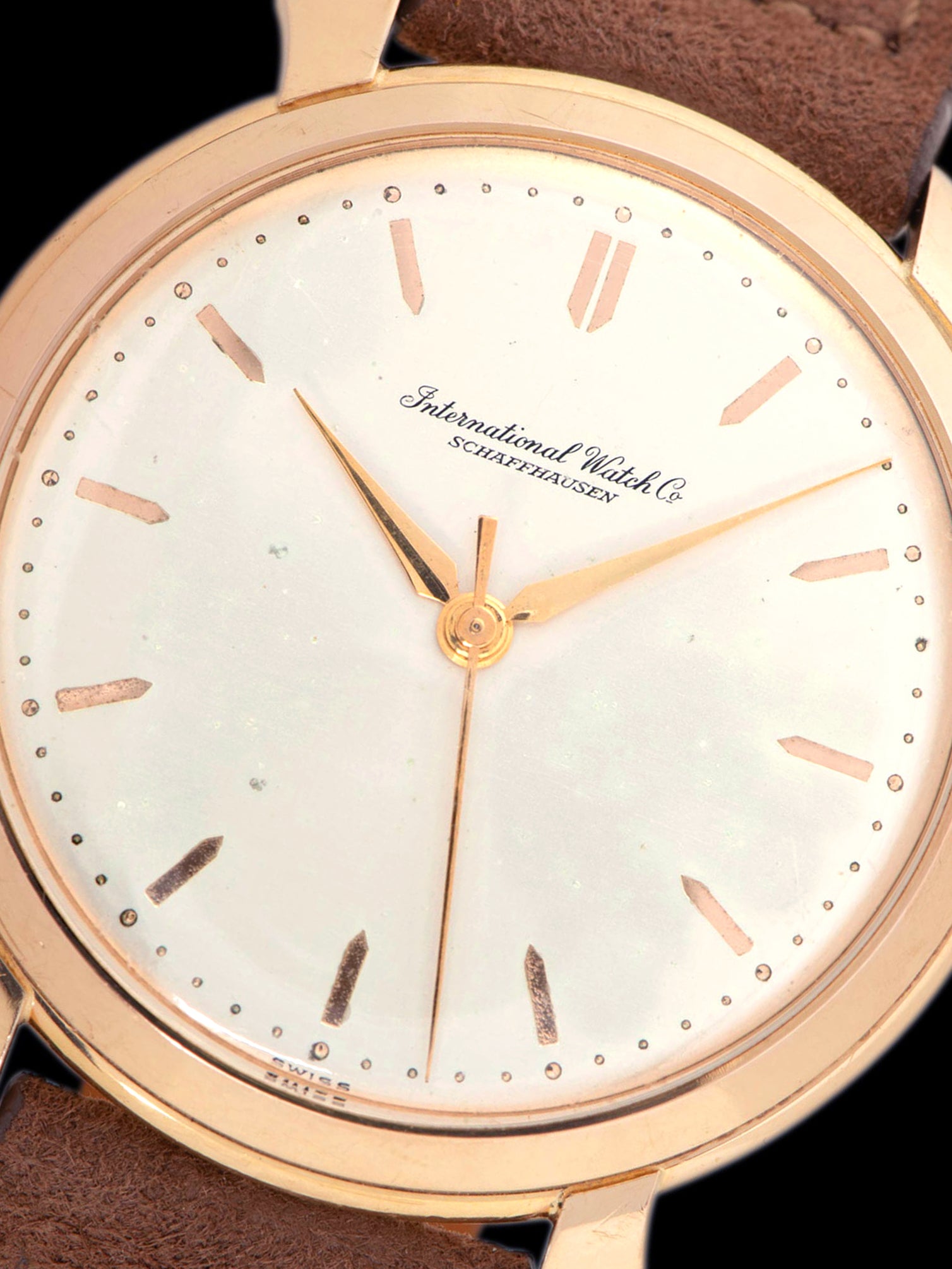 1950s IWC Oversized Calatrava 18K RG "Cal. 89"