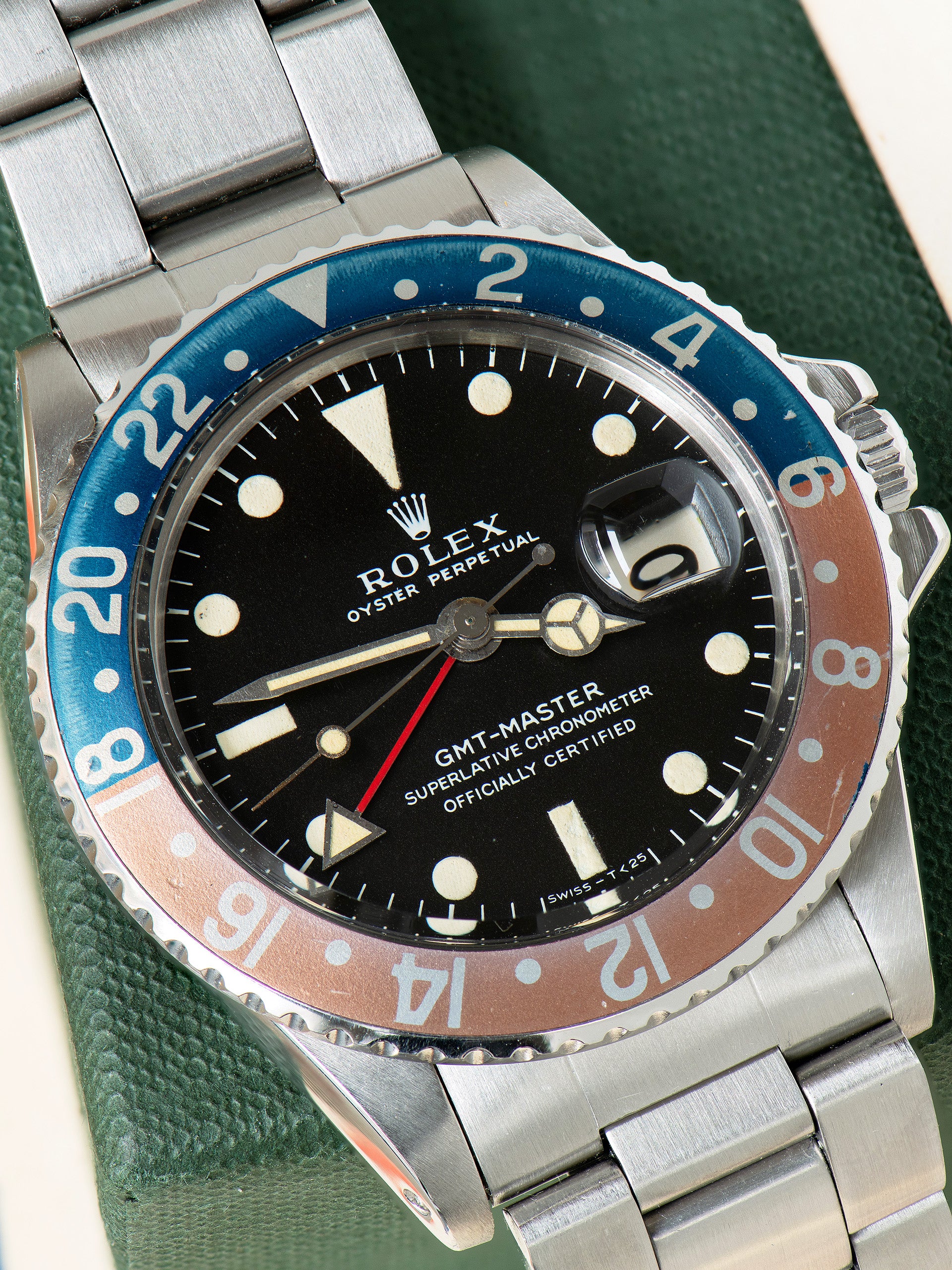 1968 Rolex GMT-Master (Ref. 1675) Mk. I Dial W/ "US Army Airborne" Cas