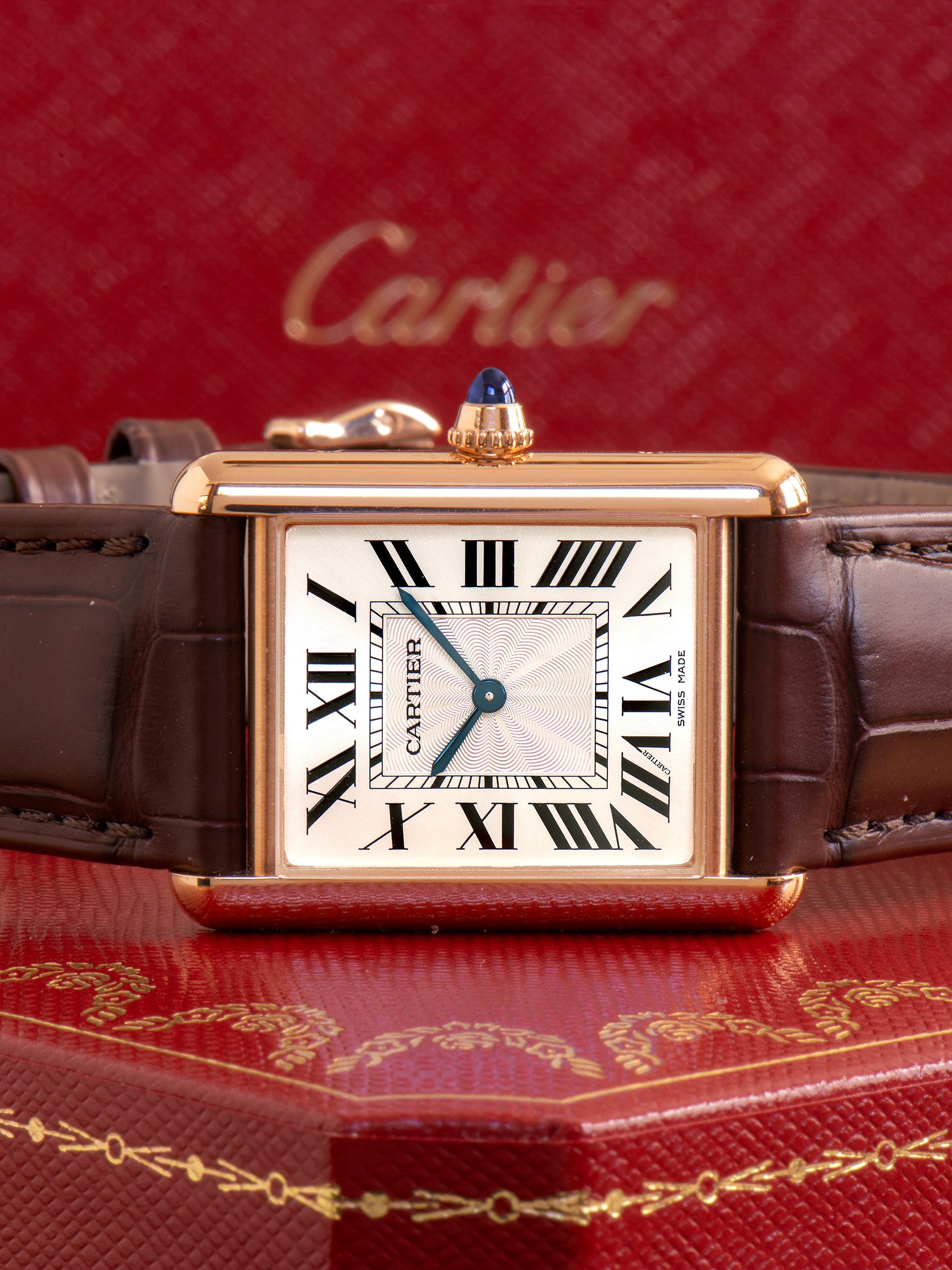 2021 Cartier Tank LC 18K RG (Ref. WGTA0011) W/ Full Set
