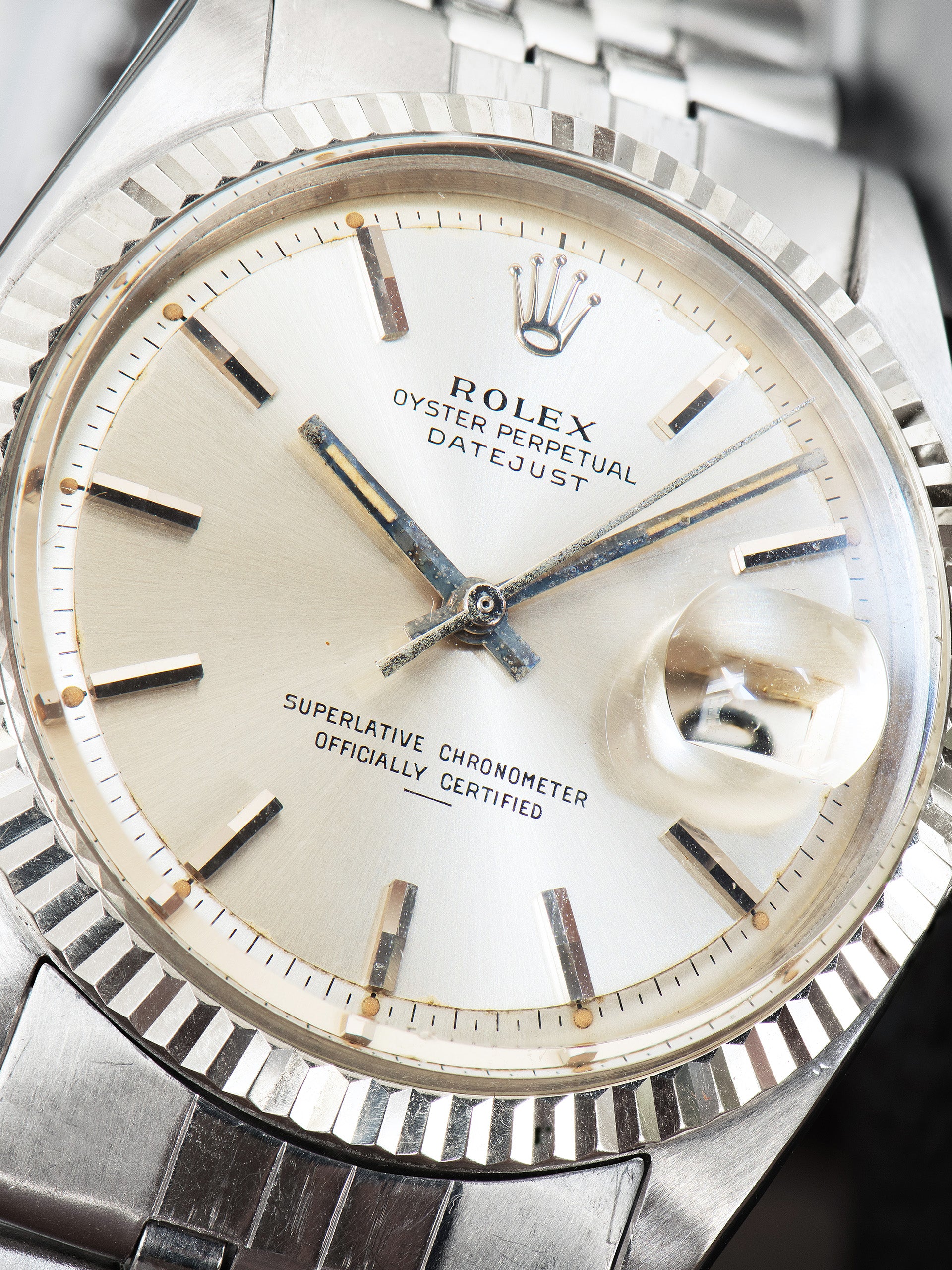 1964 Rolex Datejust (Ref. 1601) Silver "Underline" Dial