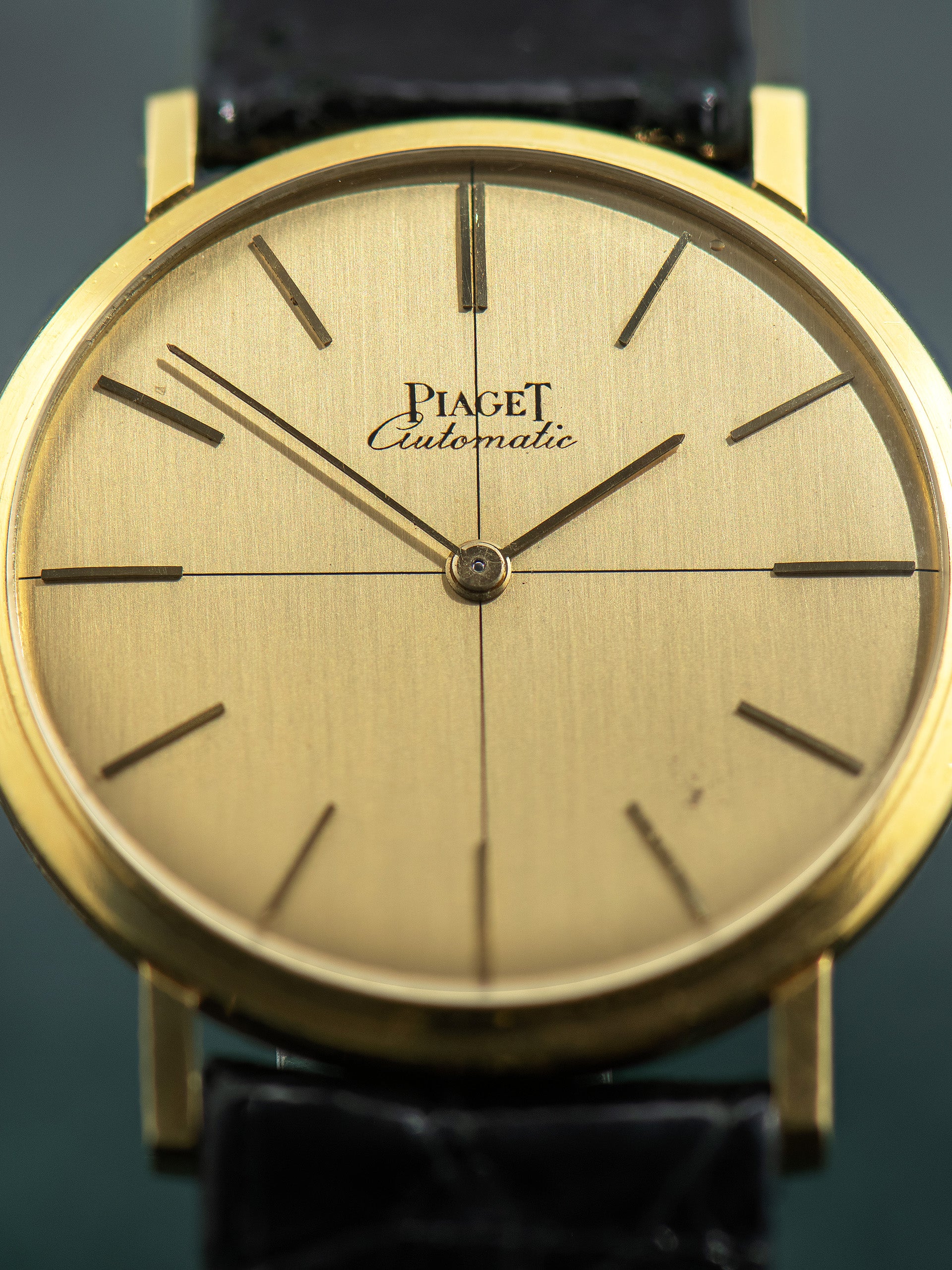 1980s Piaget Automatic Dress Watch 18K YG (Ref. 12603) ‘Cal. 12P'