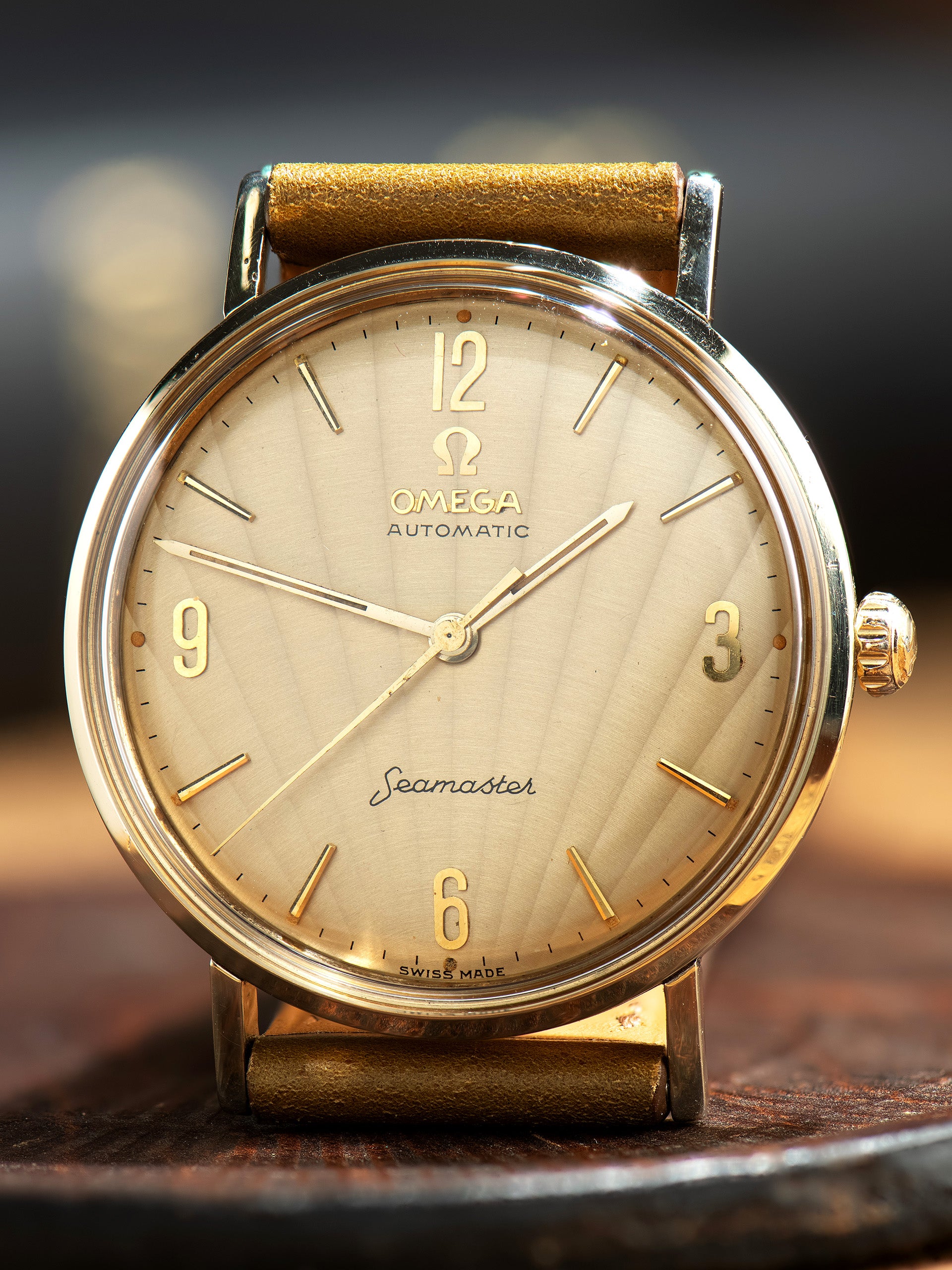 1950s Omega Seamaster Automatic (Ref. LL6287-1) Cal. 550 "Clamshell Di