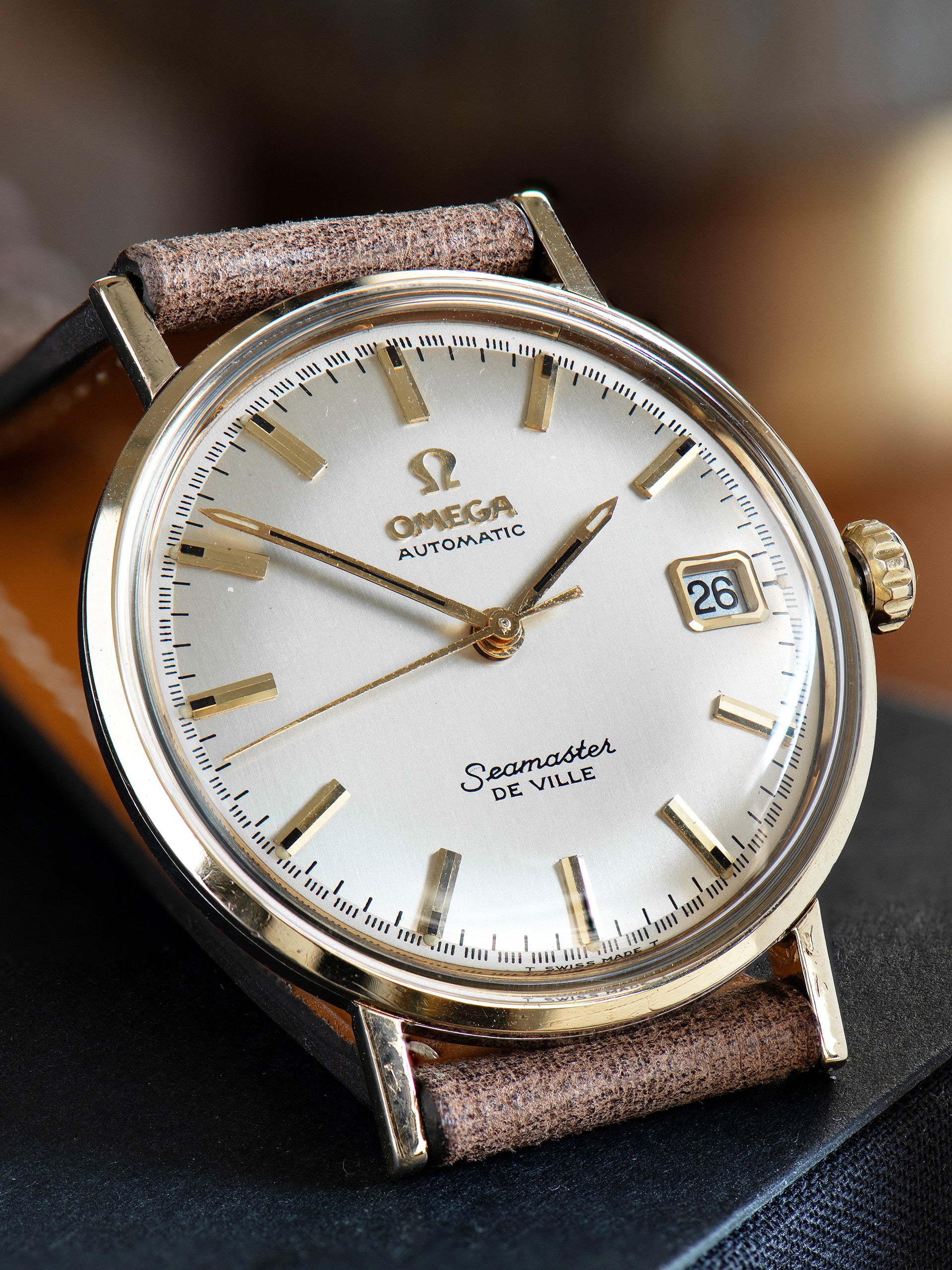 1968 Omega Seamaster De Ville Automatic 'Gold Cap' (Ref. KM 6068) Silv