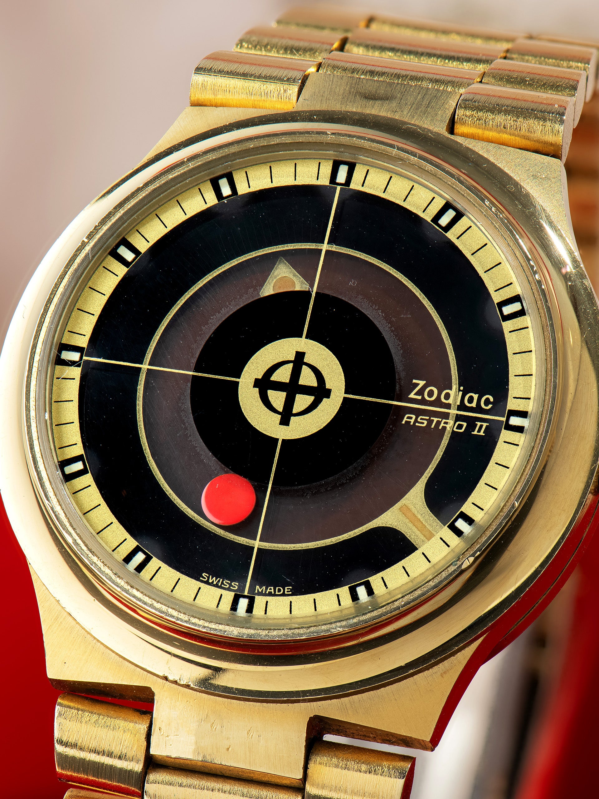 1970s Zodiac Astro II Gold-Plated (Ref. 1083 889) W/ Box