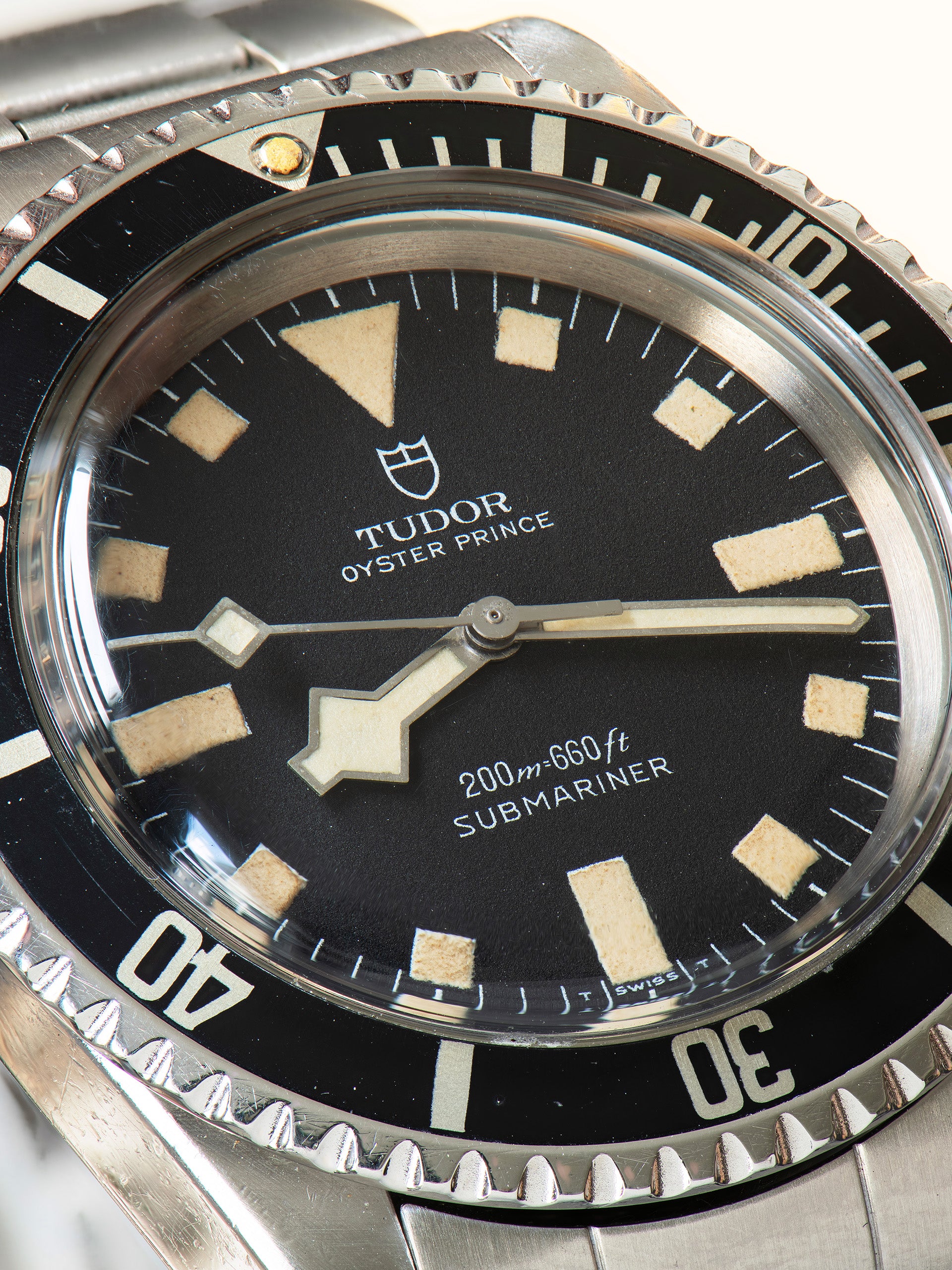 1974 Tudor "Snowflake" Submariner (Ref. 7016/0) Black Dial