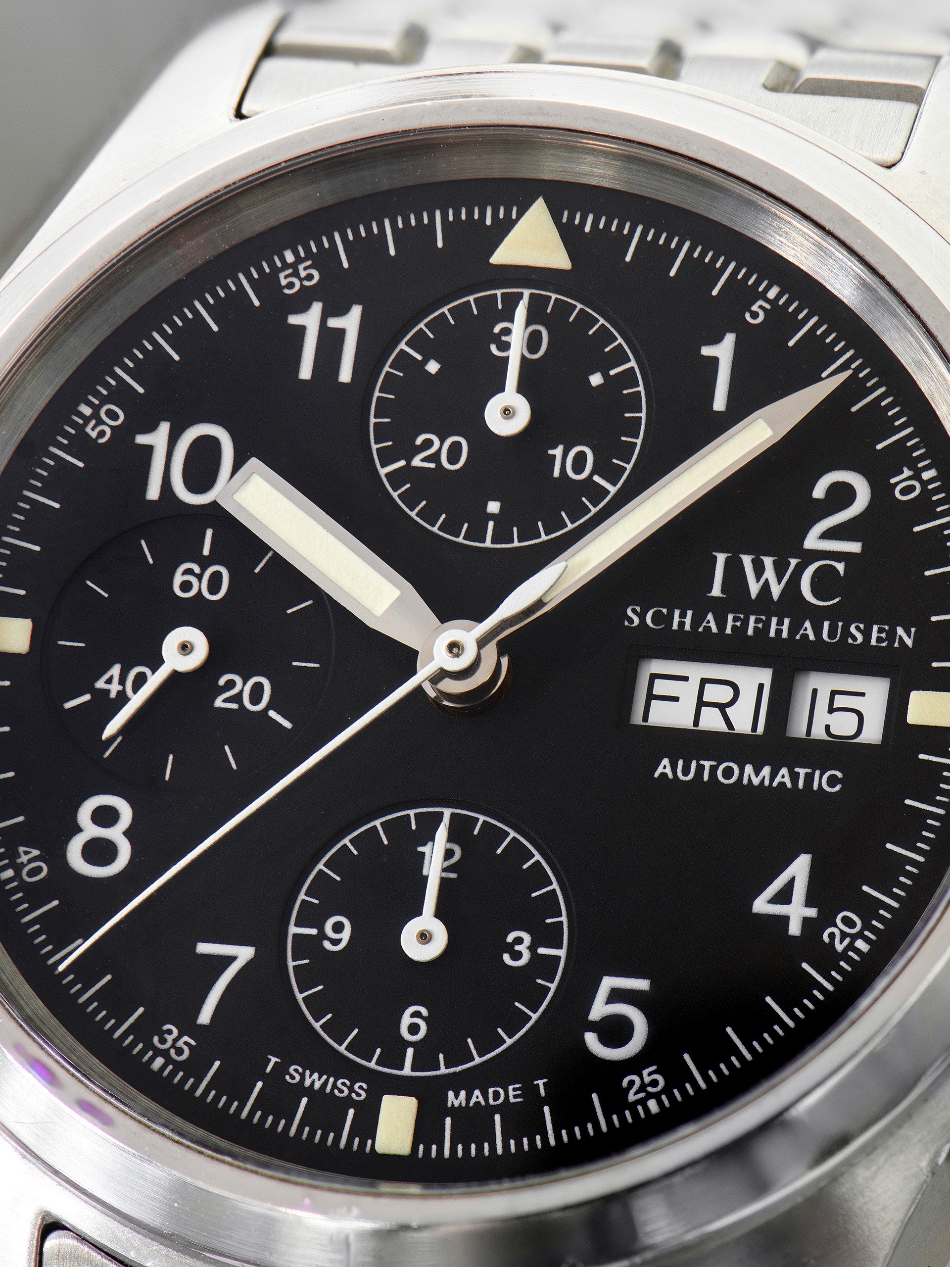 2000 IWC Flieger Chronograph (Ref. 3706) W/ Guarantee Card