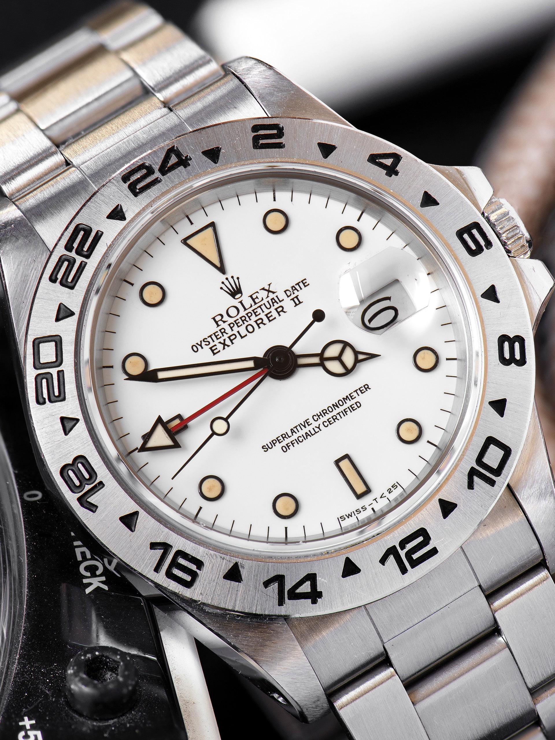 *Unpolished* 1987 Rolex Explorer II (Ref. 16550) Polar Dial