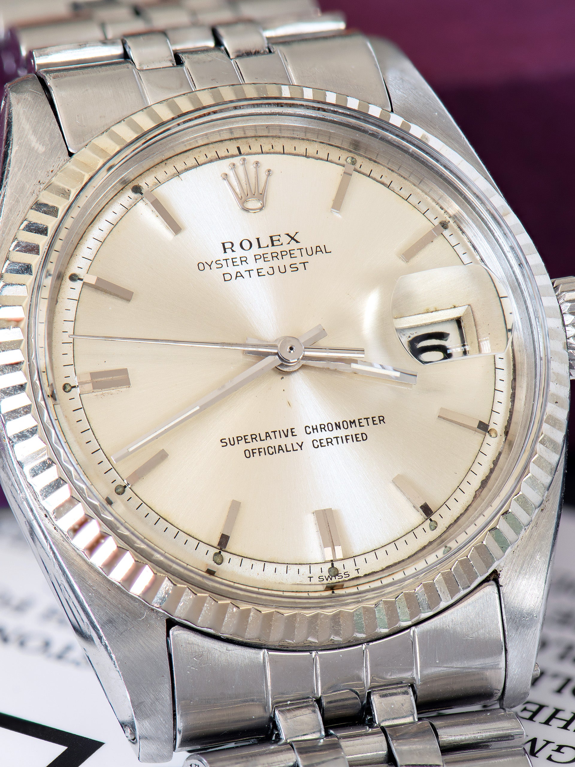 1964 Rolex Datejust (Ref. 1601) Silver Dial