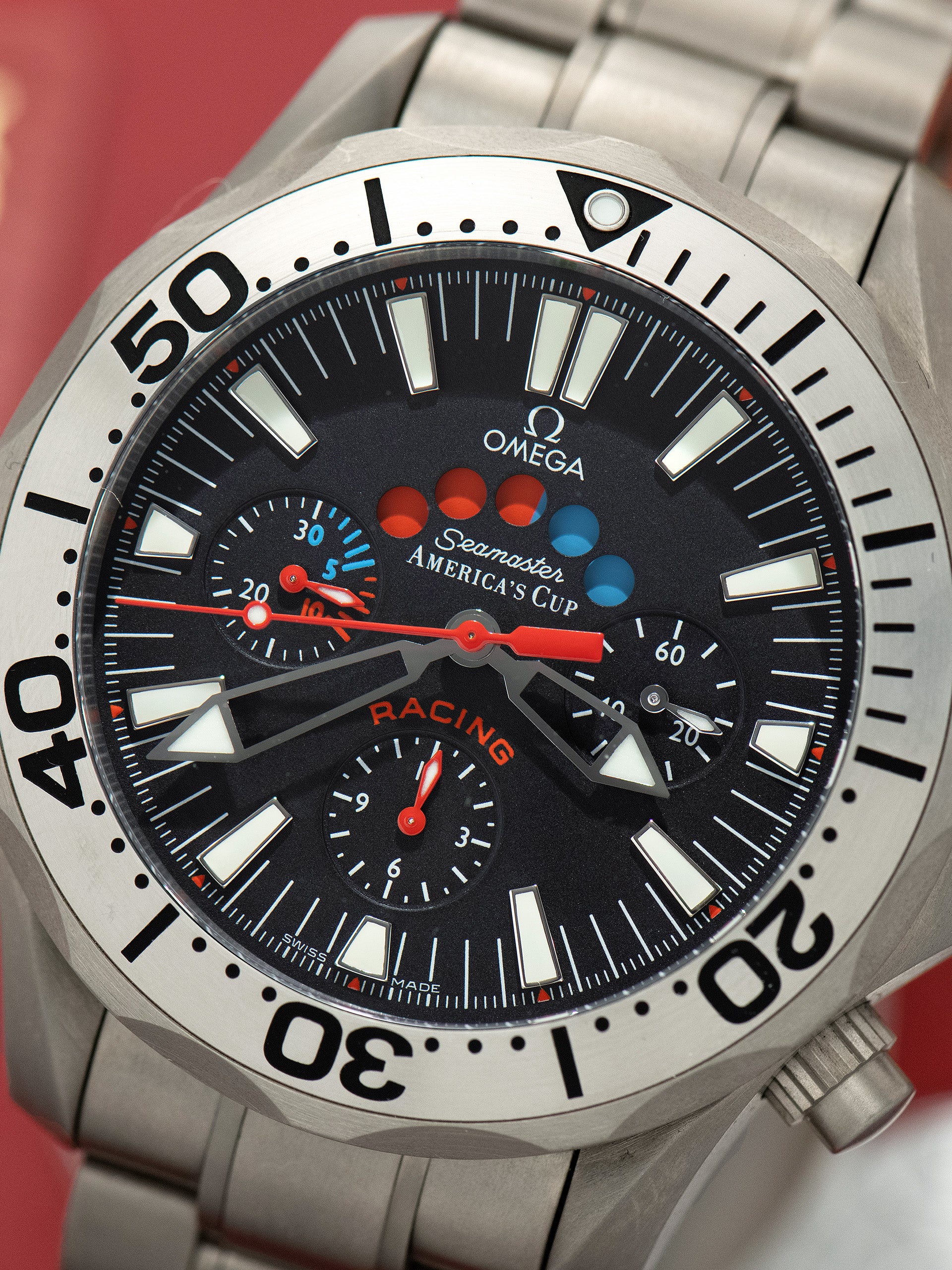 2017 Omega Seamaster America's Cup Regatta Chronograph Titanium (Ref.