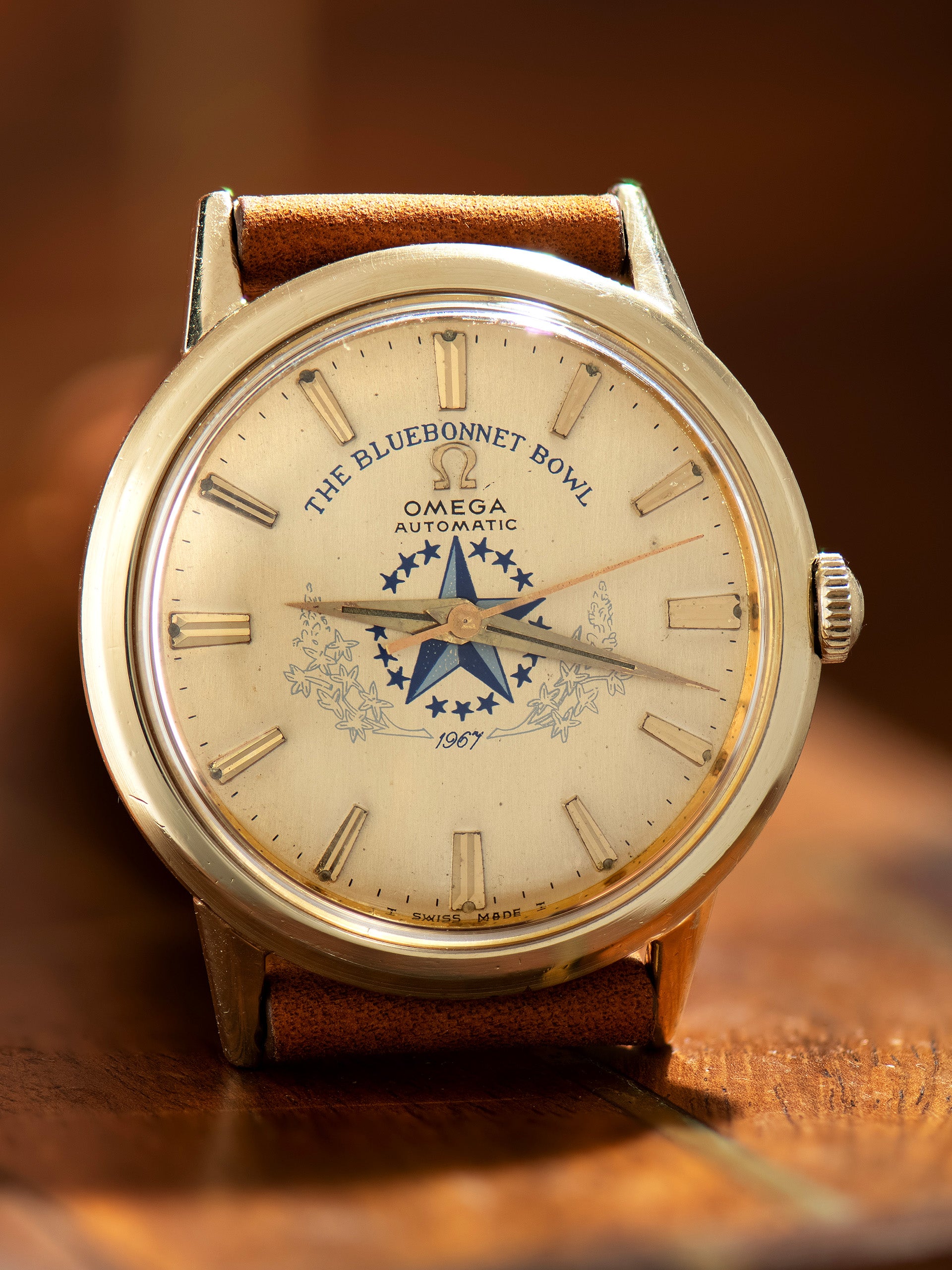 1967 Omega Automatic 'Gold-Filled' (Ref. LU6304) "Bluebonnet Bowl" Dia