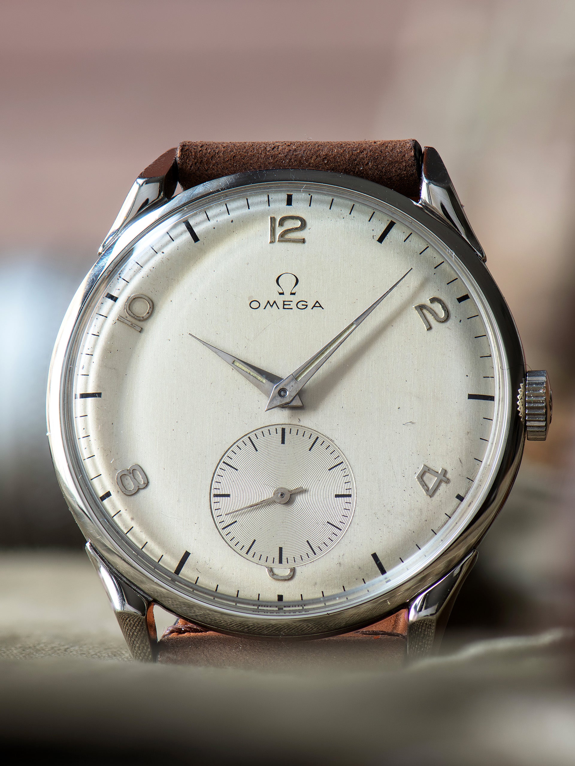 1950 Omega Jumbo Dress Watch (Ref. 2603-2) Silver Dial 'Cal. 265'