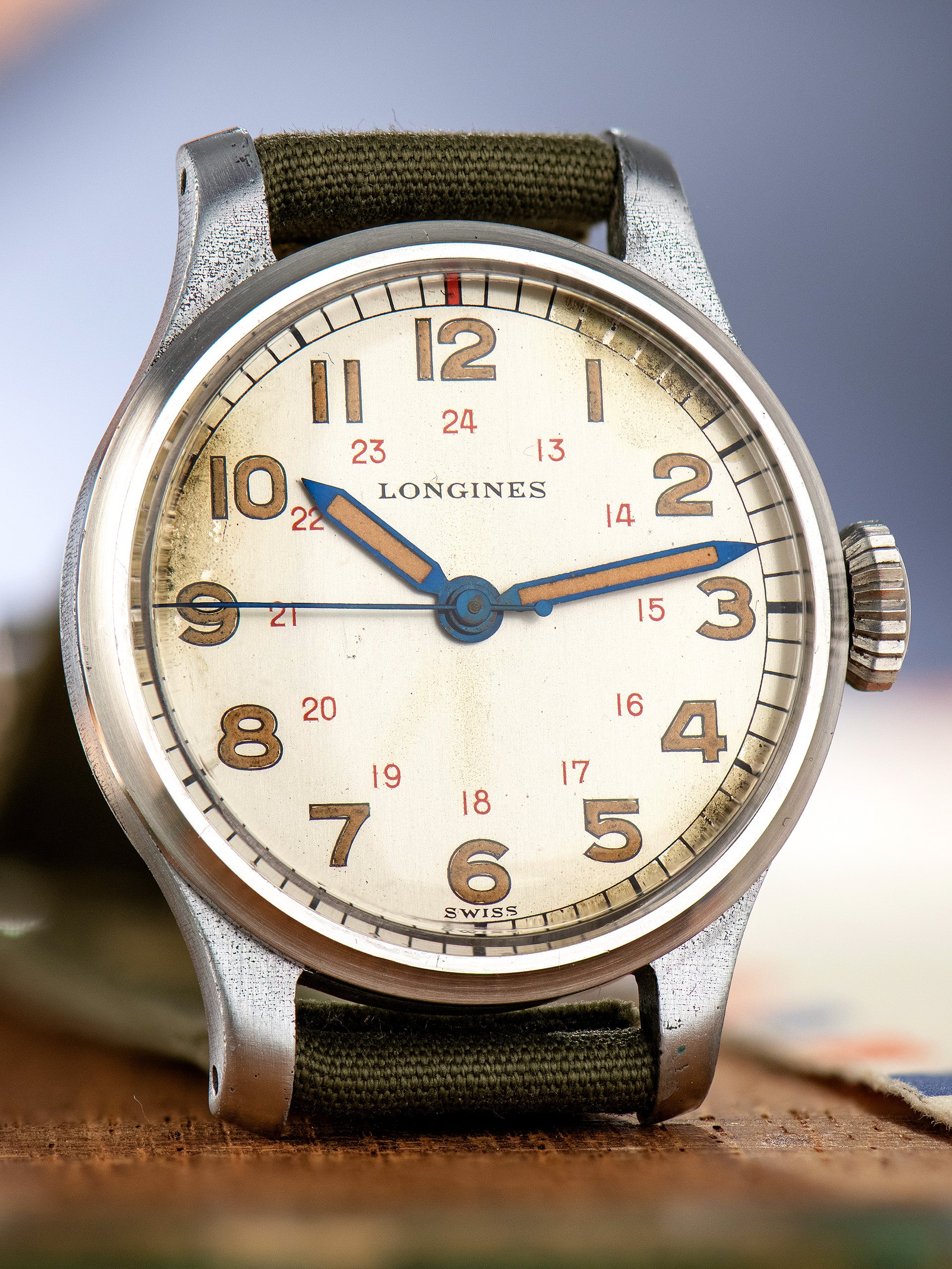 1943 Longines Military-Style Field Watch (Ref. 5150) 'Cal. 12L'