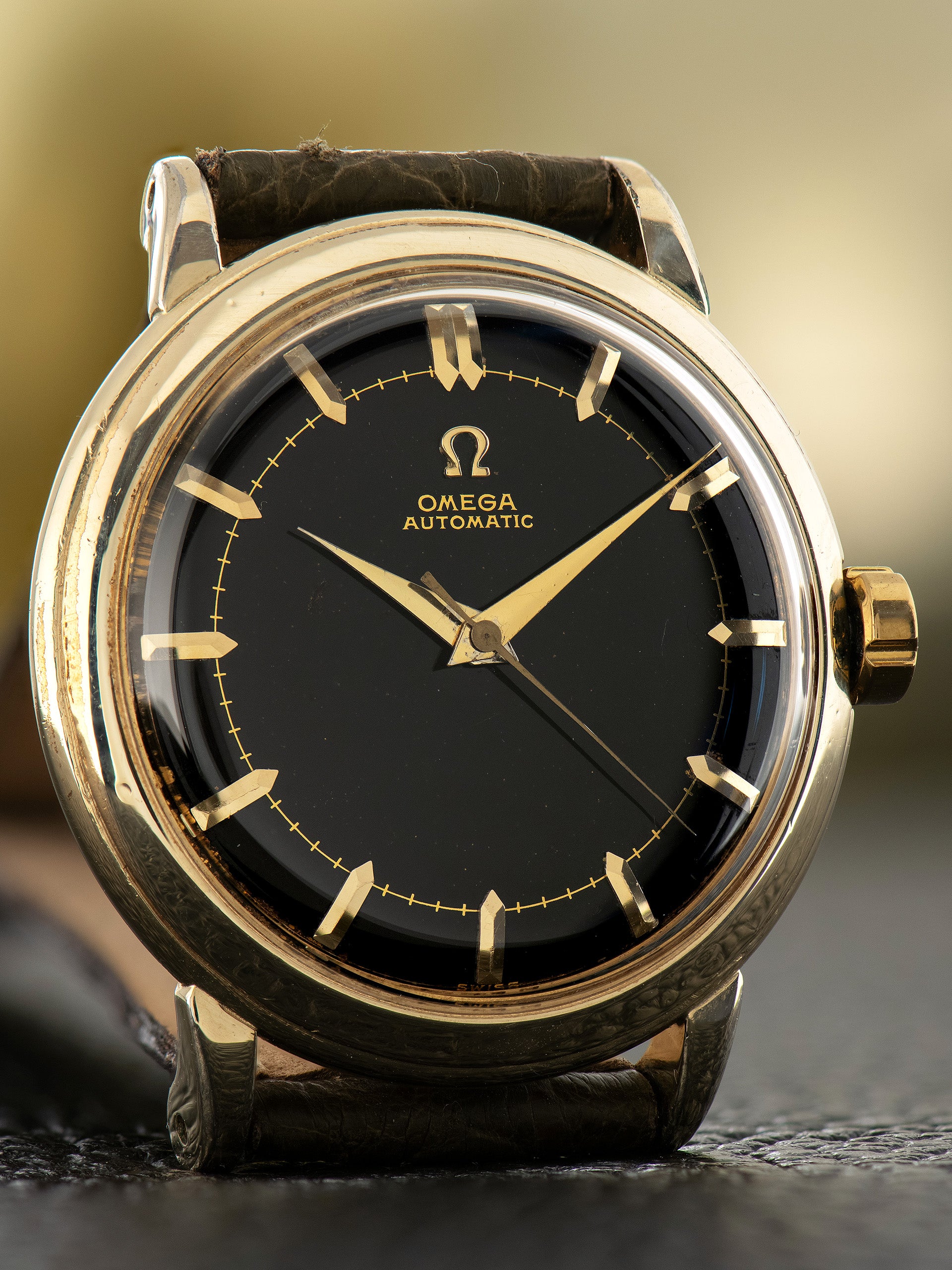 1950 Omega Automatic Dress Watch 14K Gold-Filled (Ref. F6231 1) Cal. 3