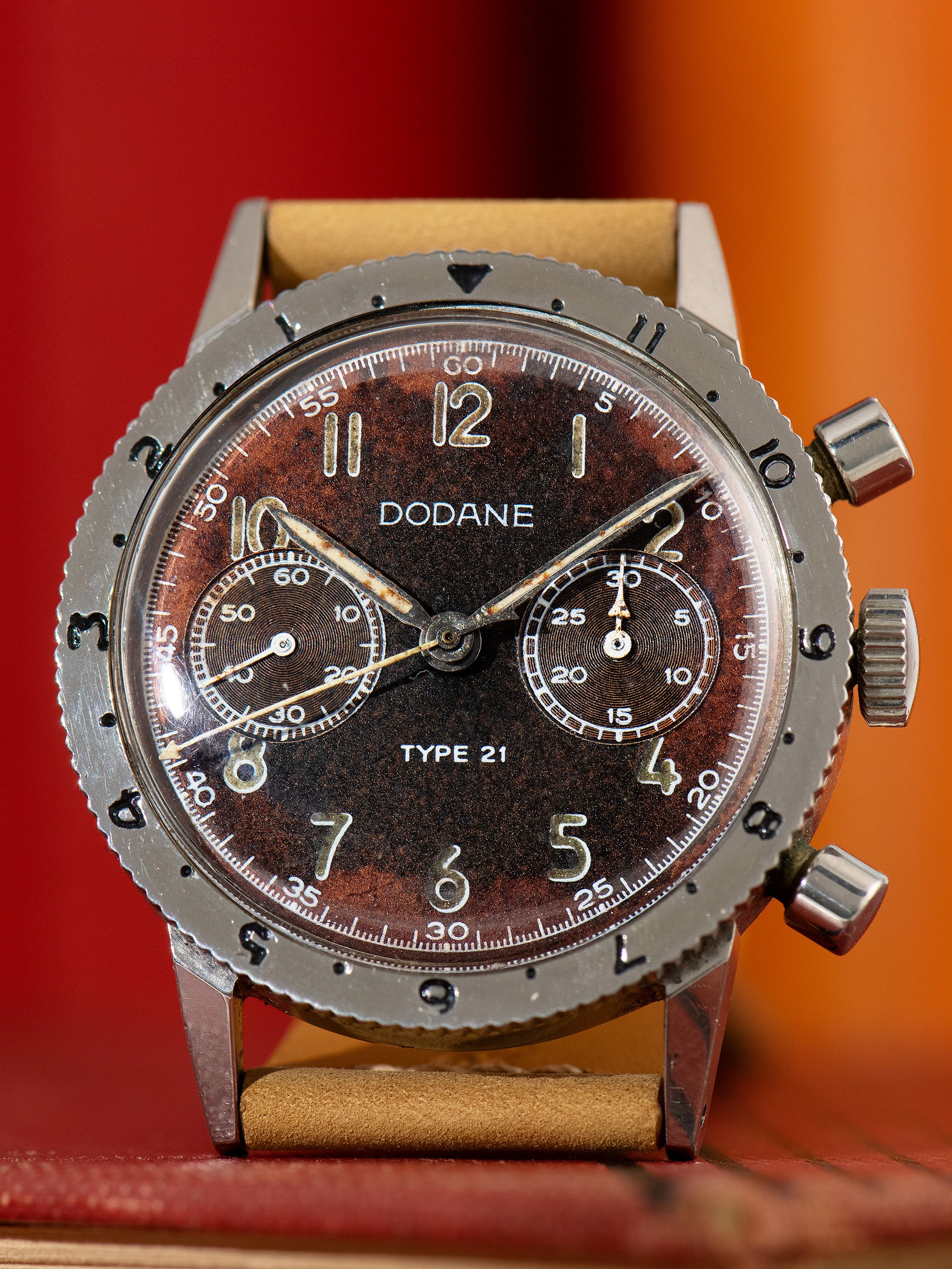 Tropical 1969 Dodane 'Type 21' French Air Force Flyback Chronograph "2