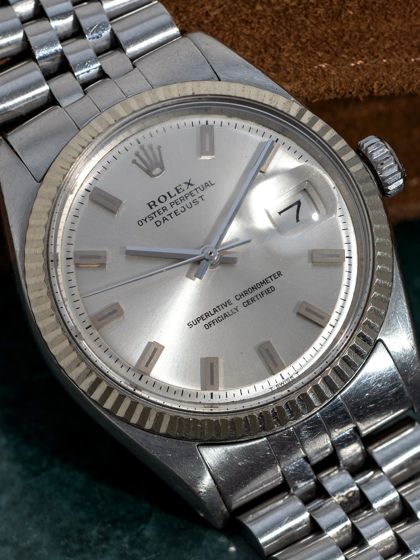 1966 Rolex Datejust (Ref. 1601) Non-Luminous Dial W/ Early RSC Paper