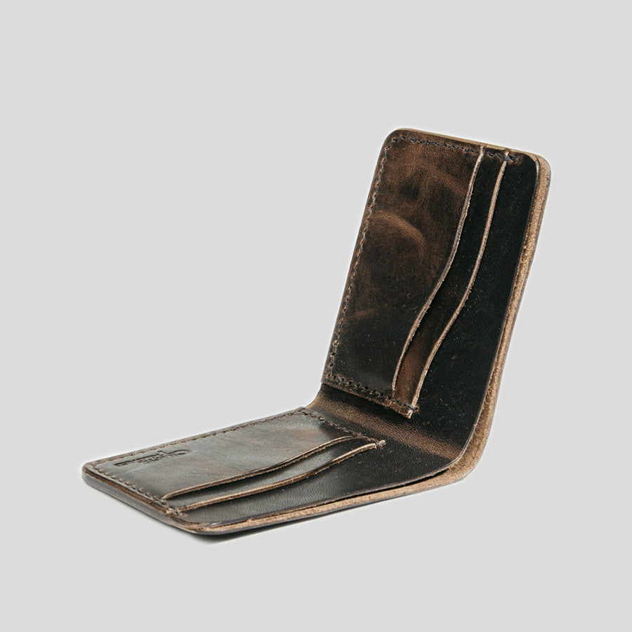 Horween Horsehide Leather Bifold (Chocolate)