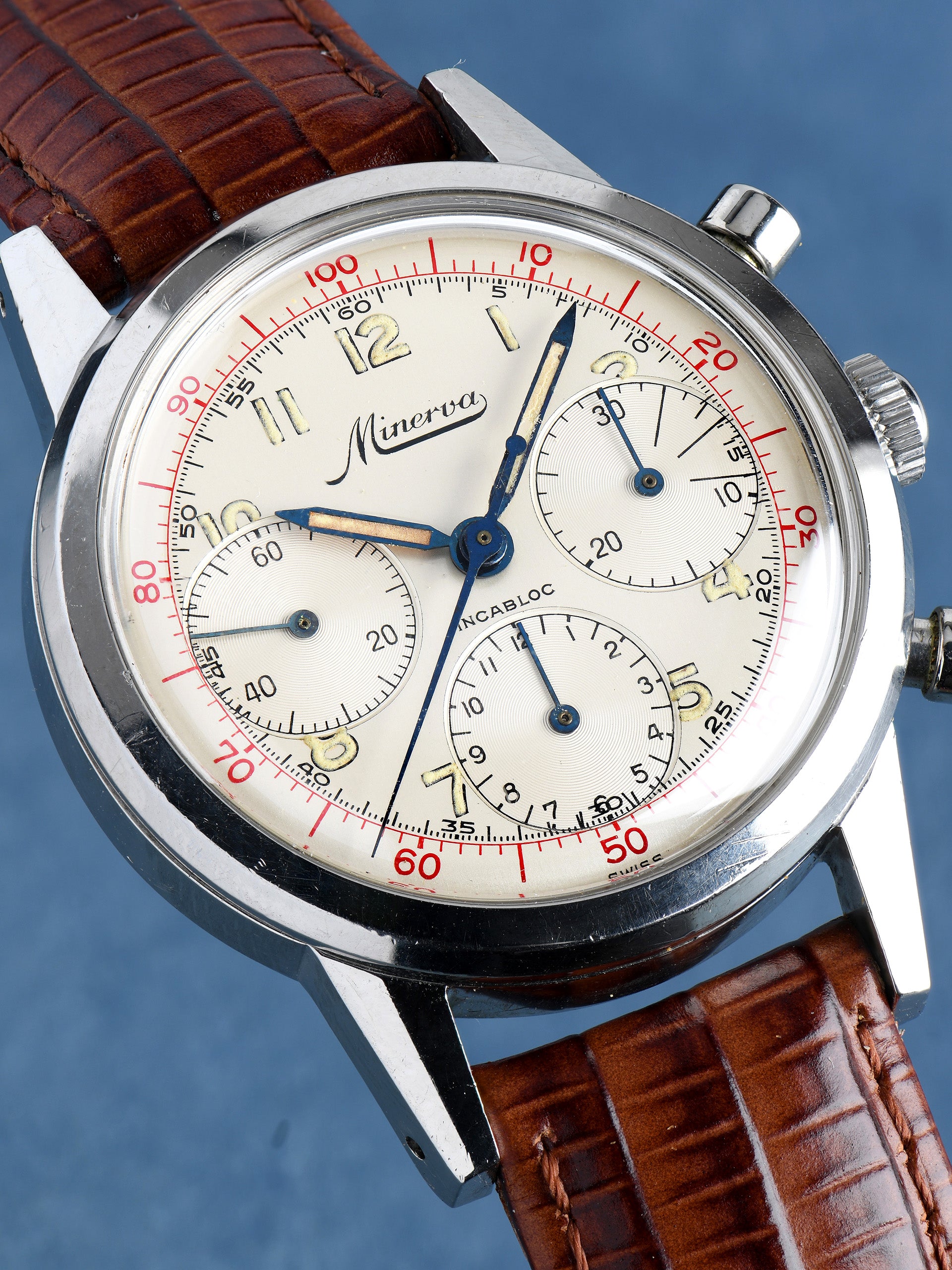 1950s Minerva Chronograph (Ref. VD712)