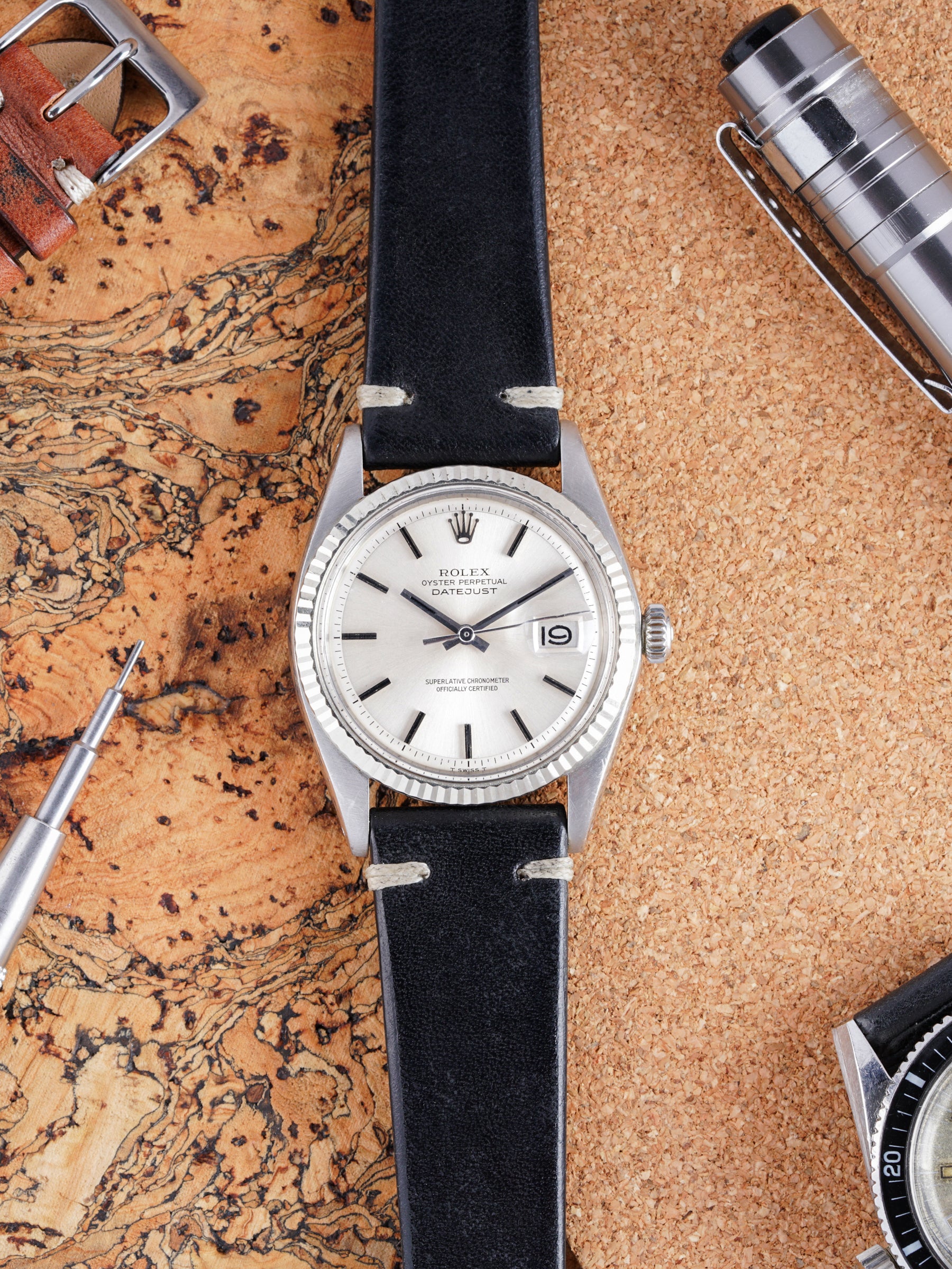 Rolex Datejust Leather Strap