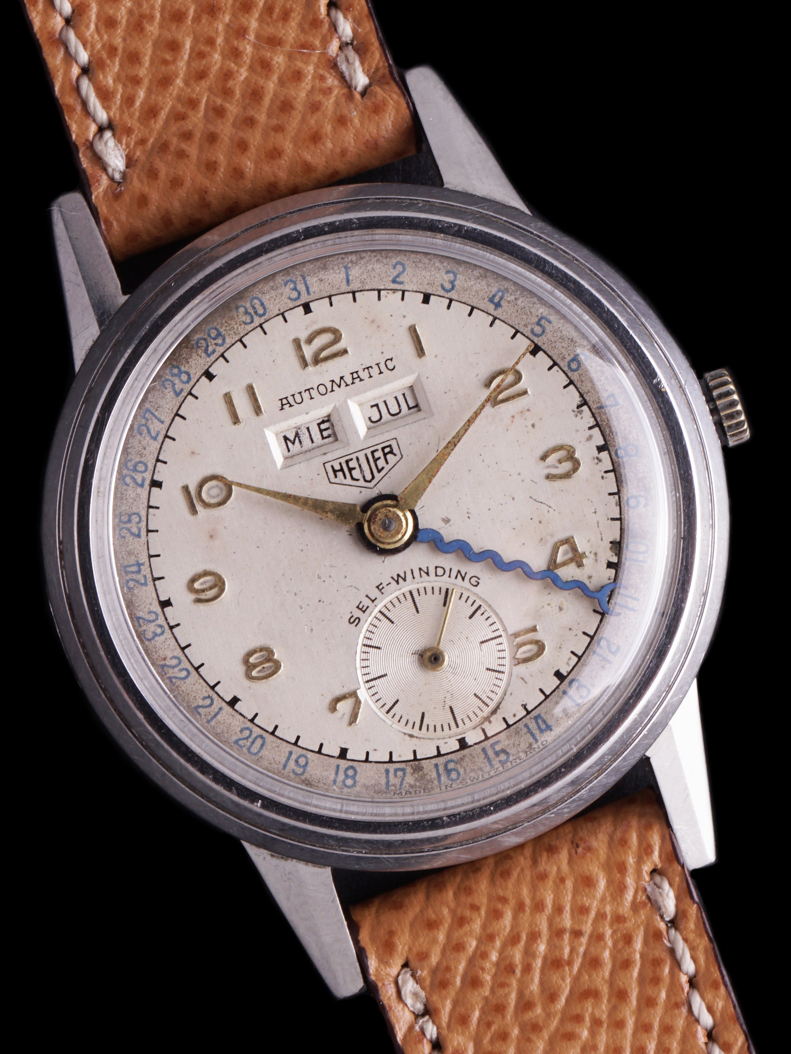 1950s Heuer Triple Calendar (Ref. 1806)