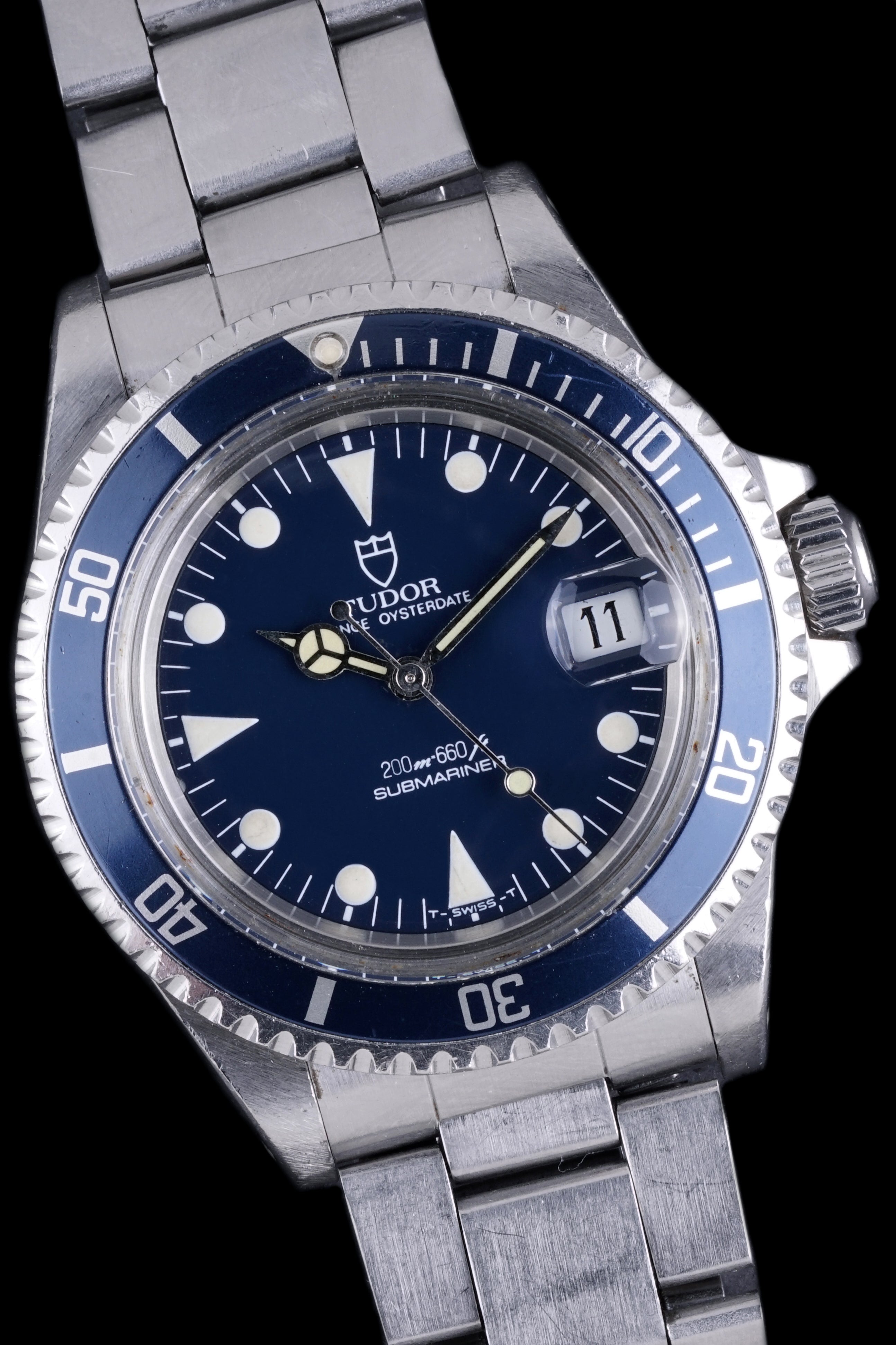 *Unpolished* 1992 Tudor Blue Submariner (Ref. 79090)
