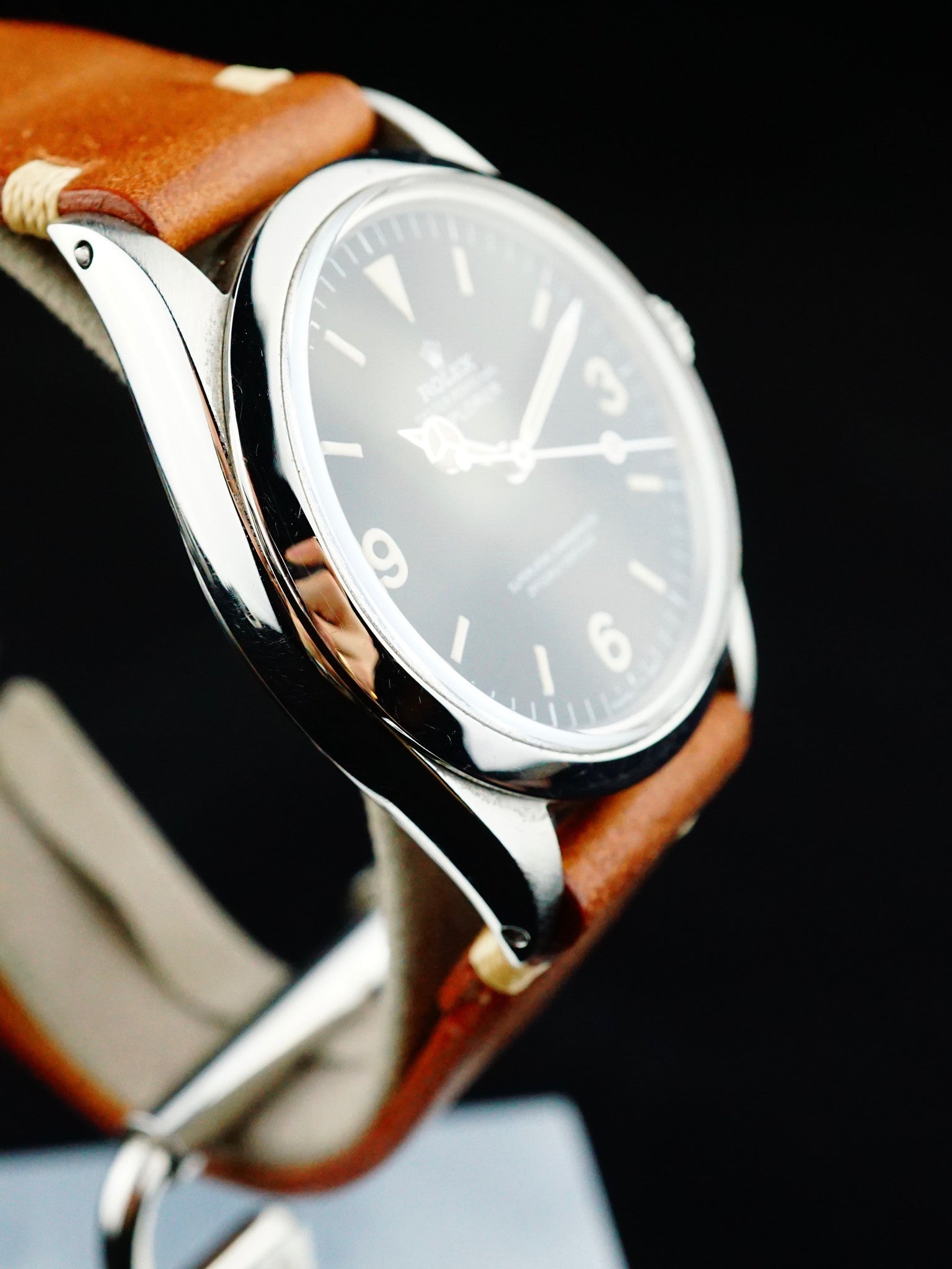 Rolex Explorer 1 Leather Strap