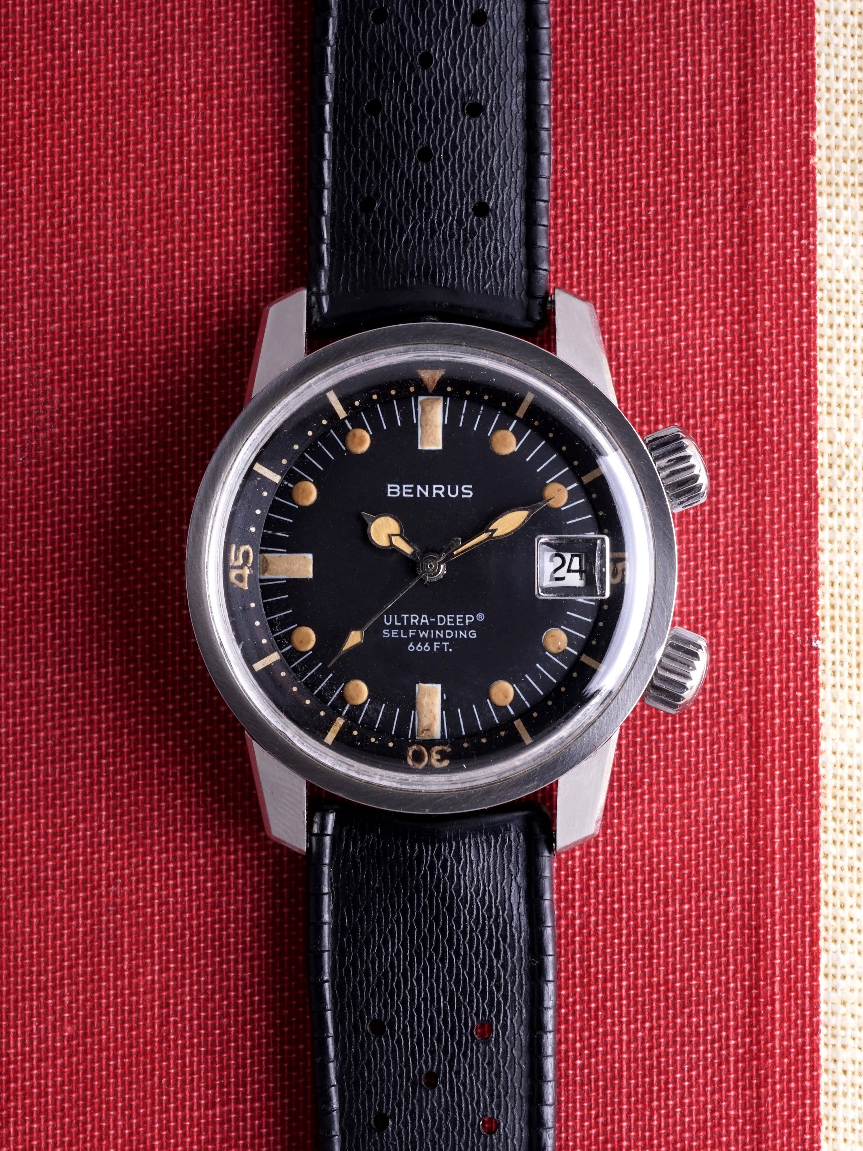 1960s Benrus Ultra-Deep Super-Compressor (Ref. 6089) "Pumpkin"