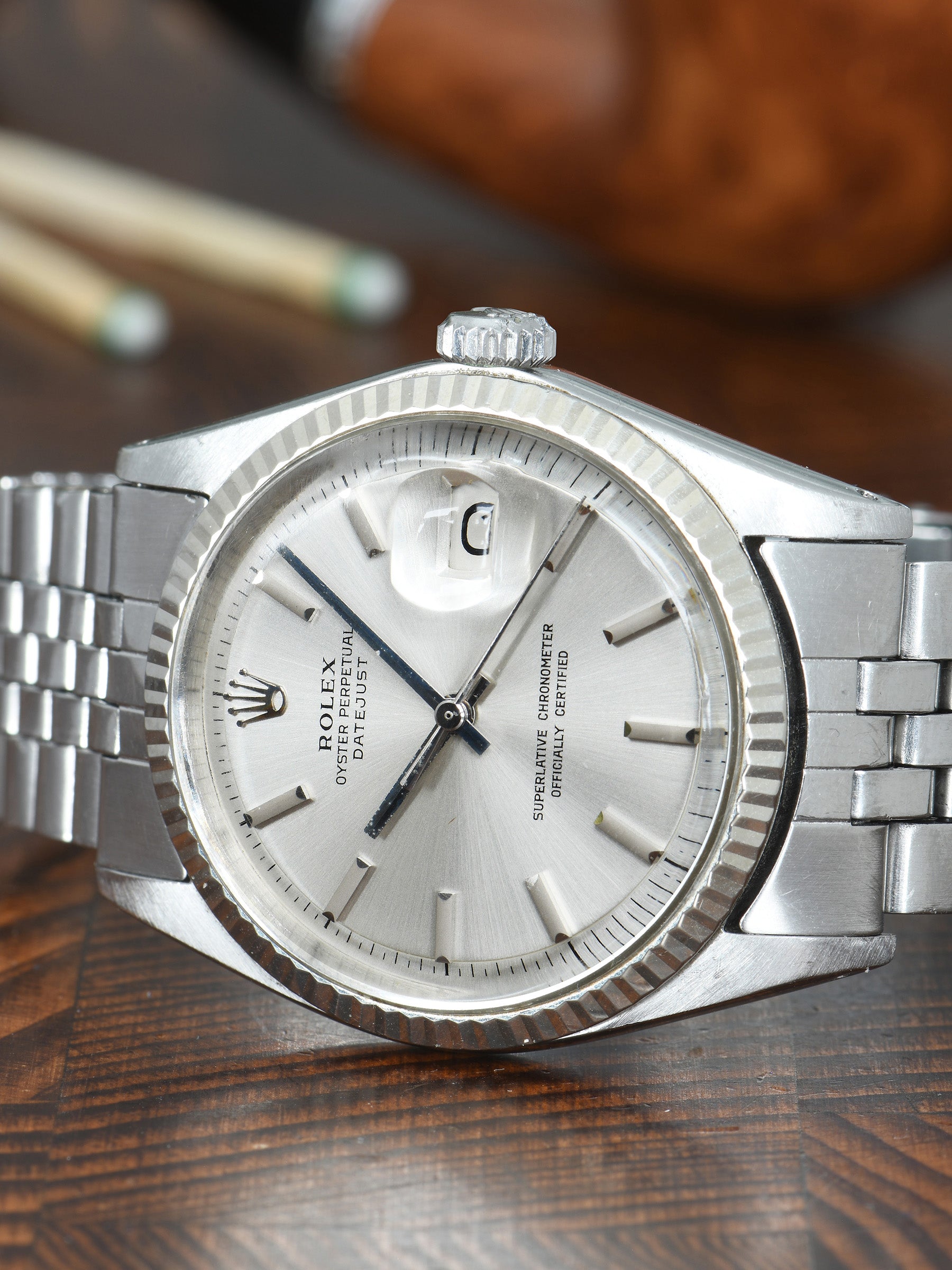 1971 Rolex Datejust (Ref. 1601) Non-Luminous Dial