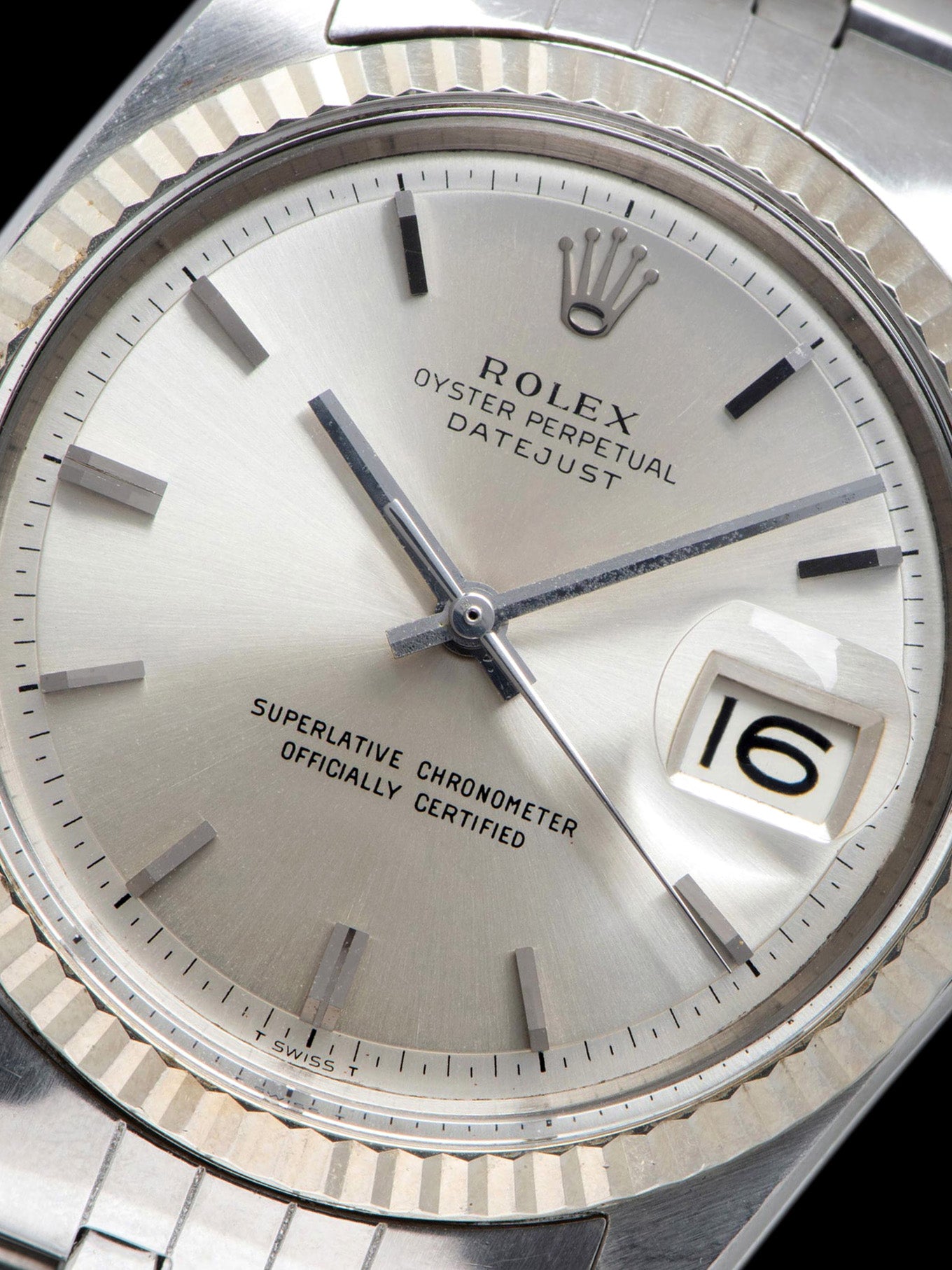1967 Rolex Datejust (Ref. 1601) Silver "Non-Luminous" Dial