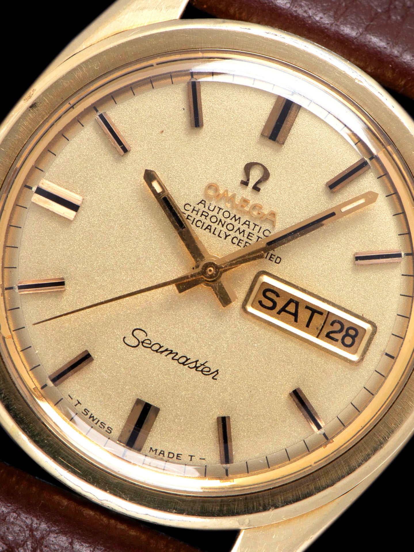 1970 Omega Seamaster Automatic (Ref. 168.023) "Gold Cap" Cal. 751