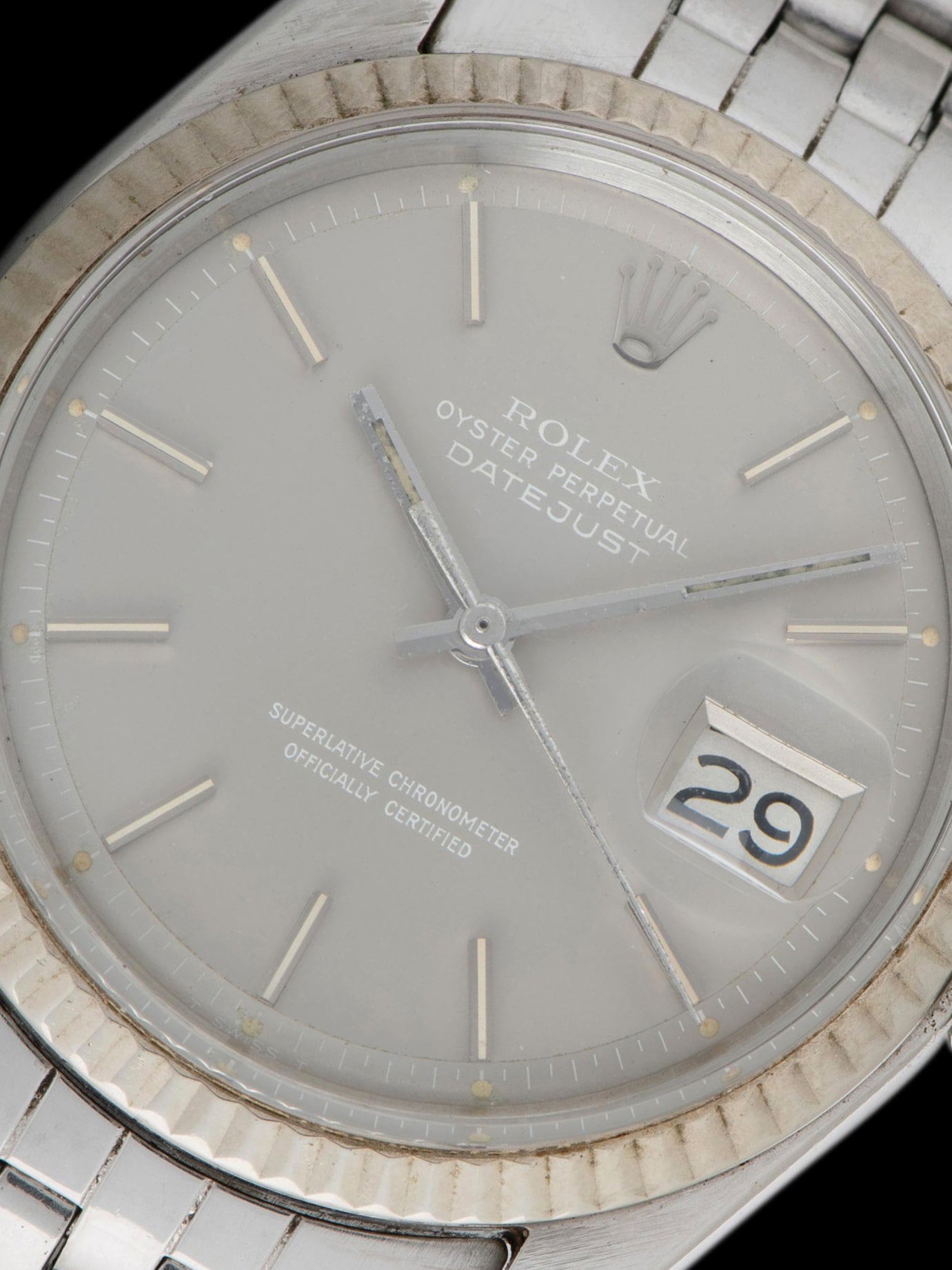 1972 Rolex Datejust (Ref. 1601) Grey "Ghost" Dial
