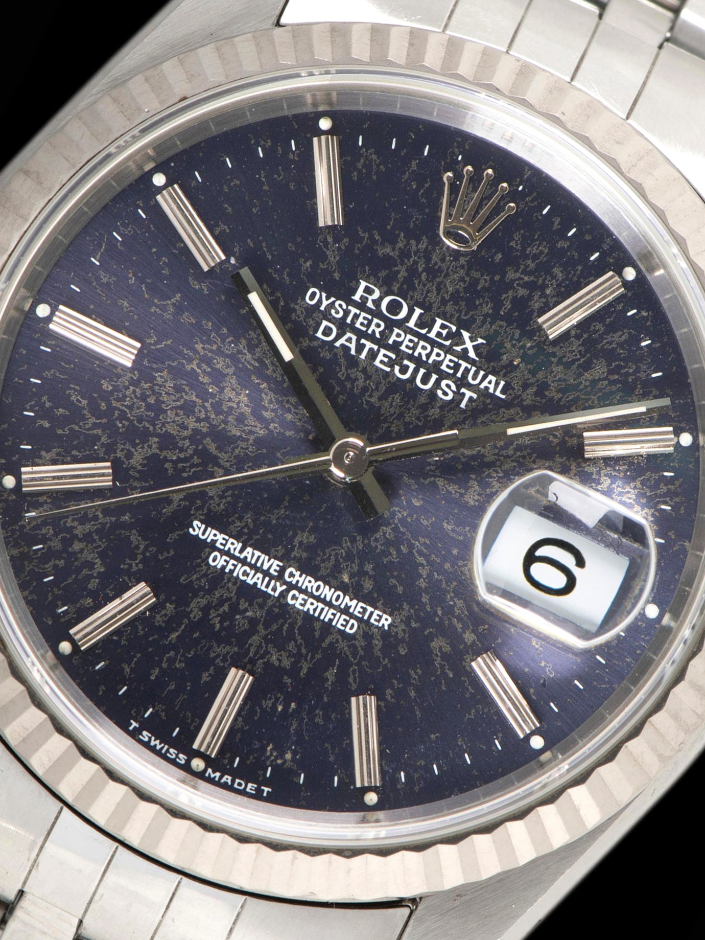 Tropical 1995 Rolex Datejust (Ref. 16234) Blue Dial