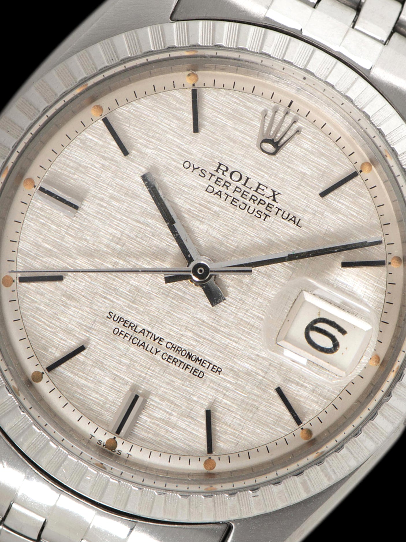 1966 Rolex Datejust (Ref. 1603) Silver Linen Dial