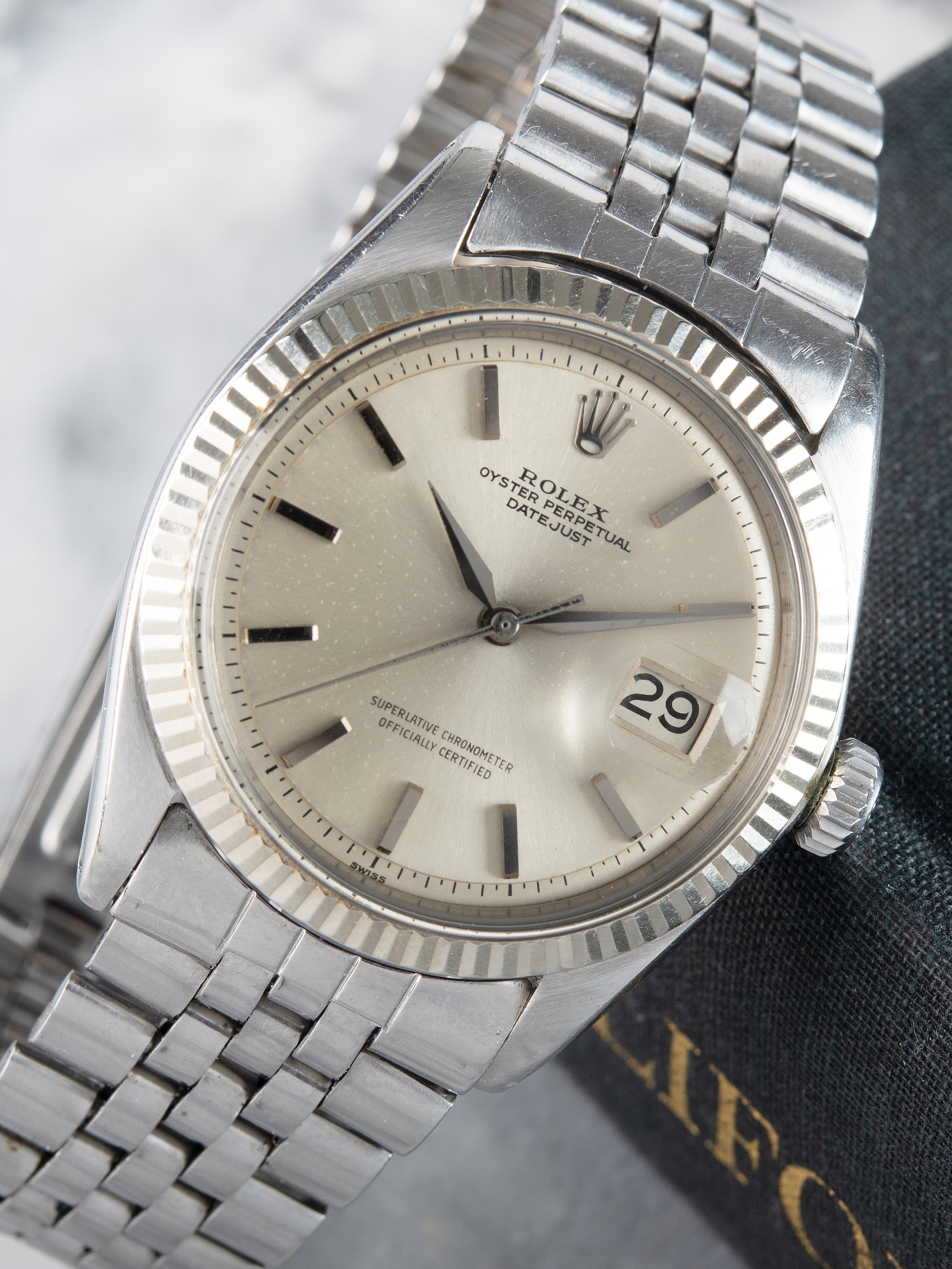 1963 Rolex Datejust (Ref. 1601) Non-Luminous Dial